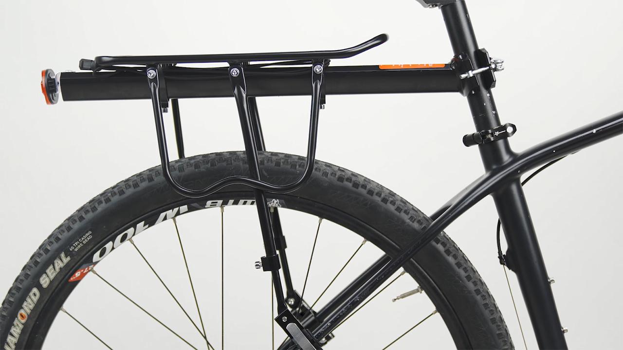 Watch ROCKBROS Rear Bike Rack Bicycle Cargo Racks on Amazon Live