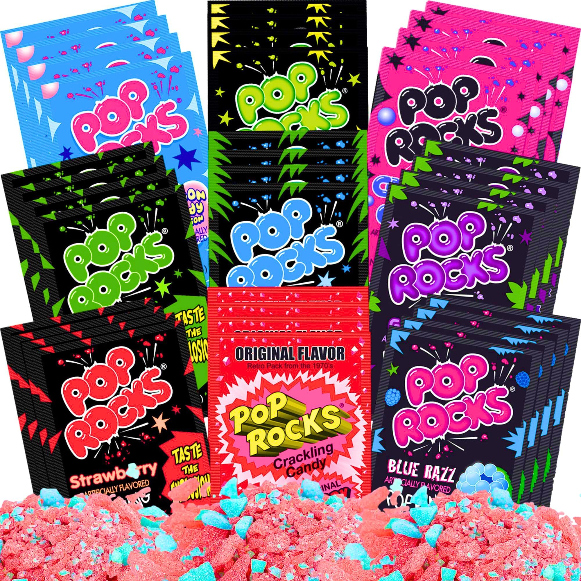 Amazon.com : Pop Rocks Candy - 9 Flavors Pop Rocks Bulk Variety Pack by ...