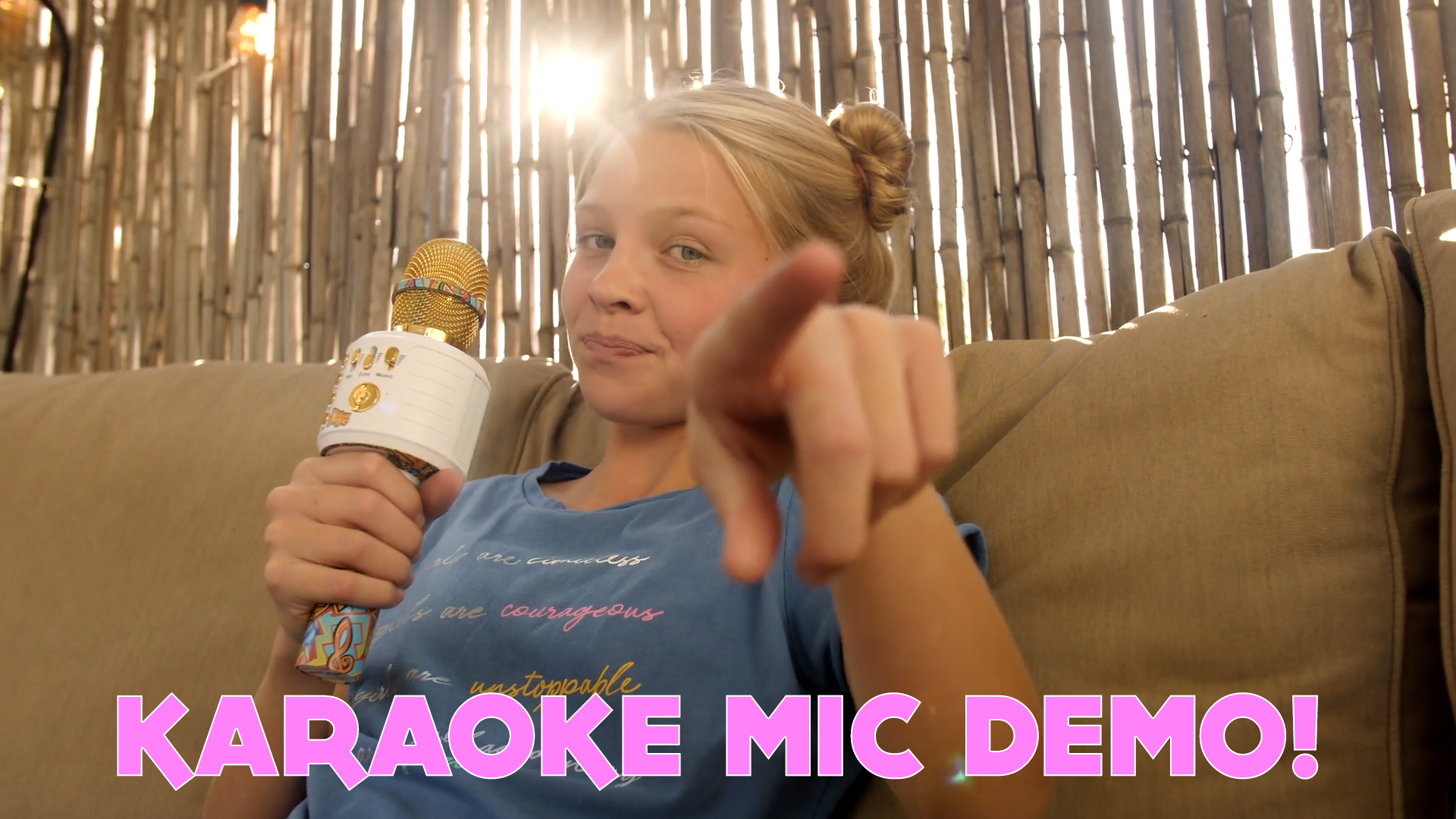 Watch Motown Magic Bluetooth Karaoke Microphone Perfect Christmas Gifts ...