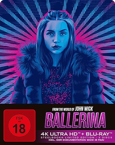 Ballerina - From the World of John Wick (4K Ultra HD) (+ Blu-ray ...