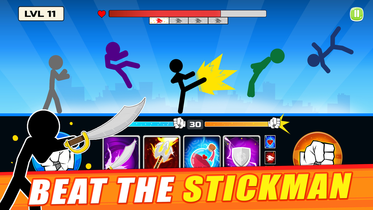 Stickman Fighter : Mega Brawl:Amazon.es:Appstore for Android