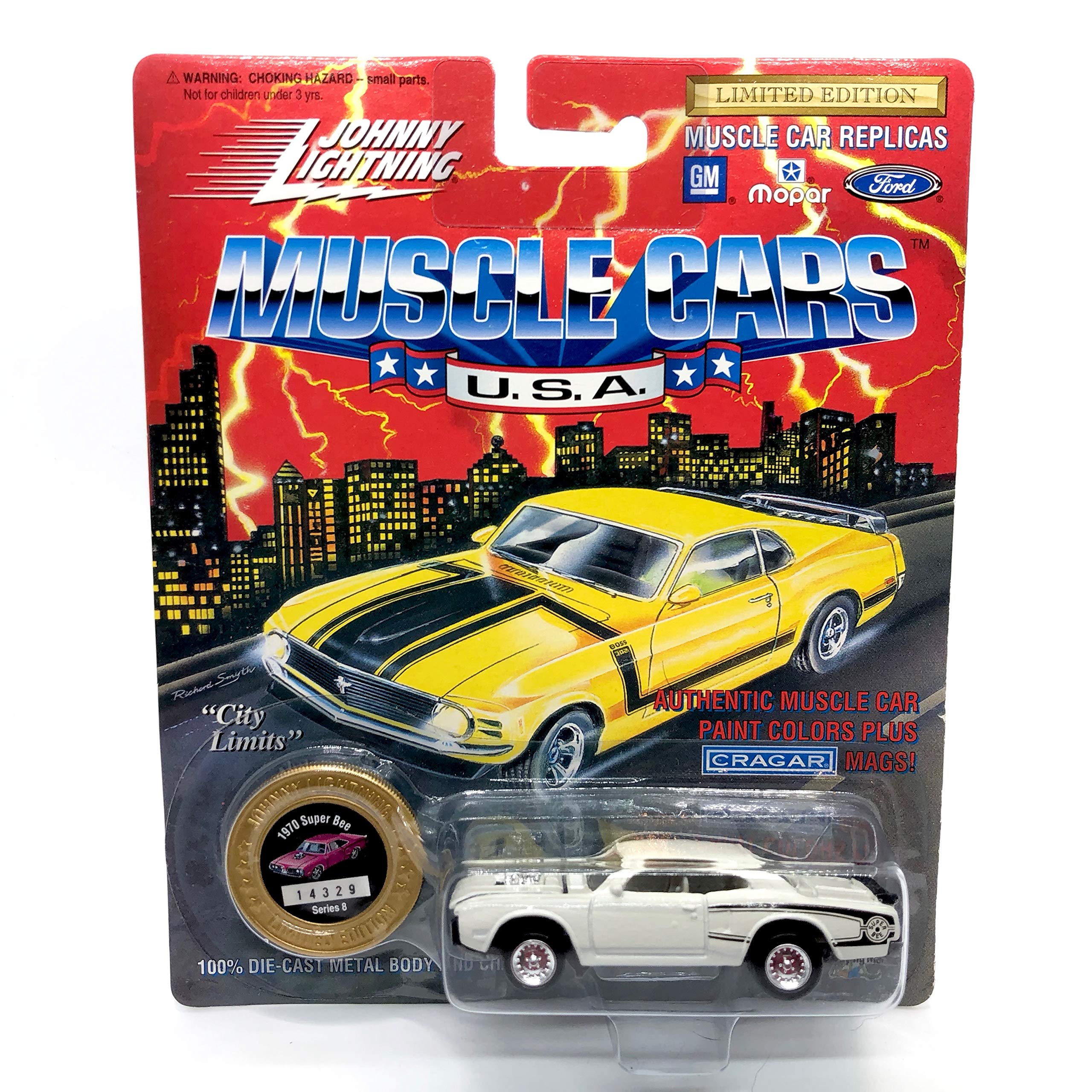 Buy Johnny Lightning 1970 Dodge Super Bee (Cameo White) Muscle Cars USA ...