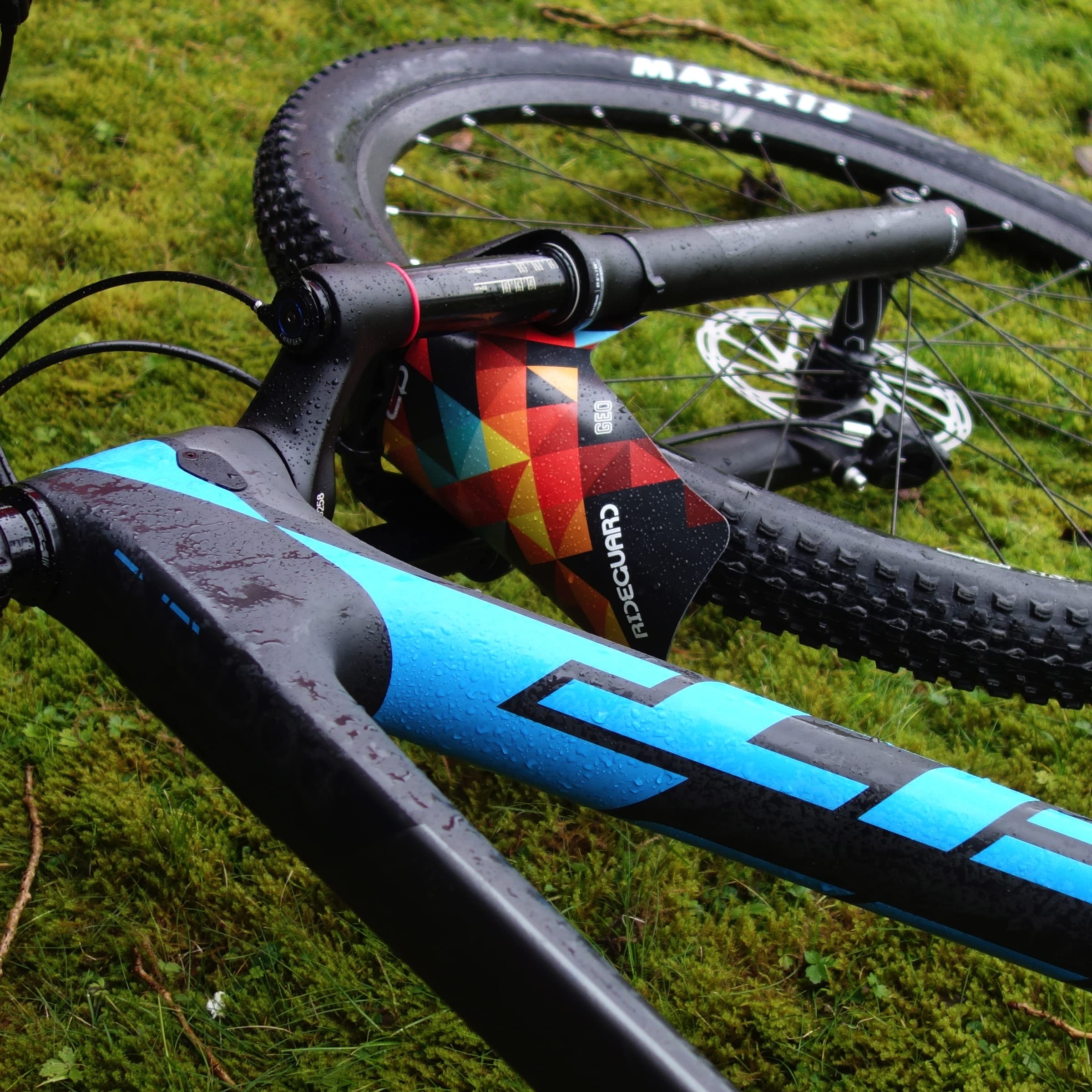 Snapklik.com : RideGuard PF1 Geo Orange Front MTB Mudguard Mountain ...