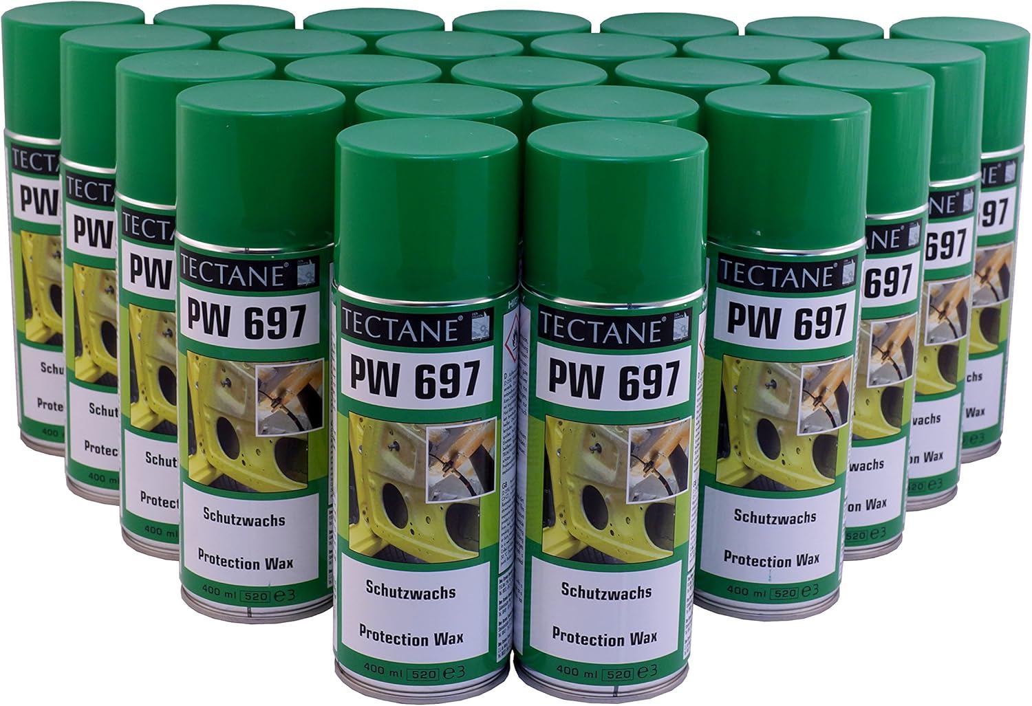 TECTANE Schutzwachs transparent PW697 24x 400ml : Amazon.de: Auto ...