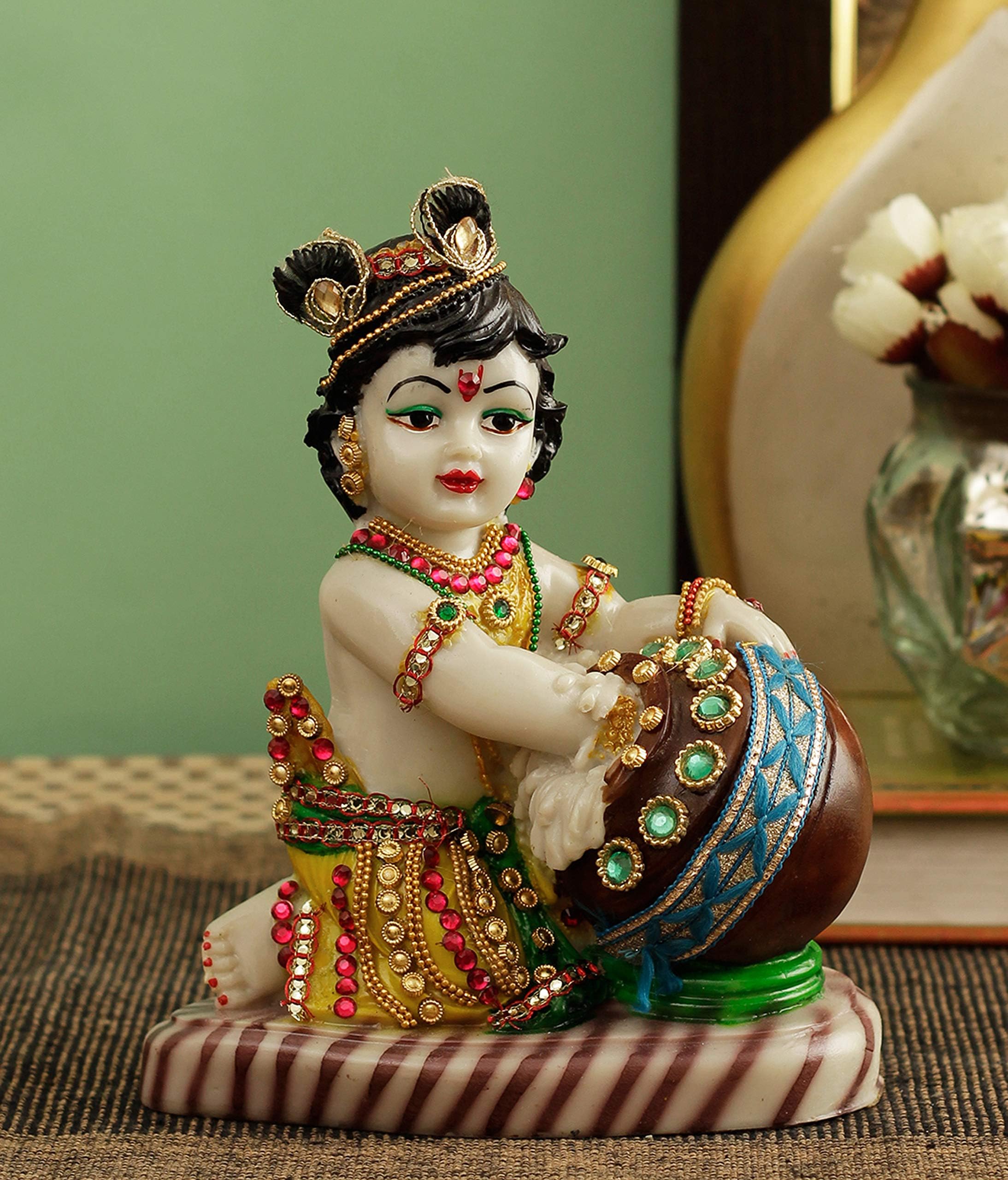 Buy ESPLANADE Baby Krishna Bal Kishan Bal Gopal Maakhan Chor Makhan ...