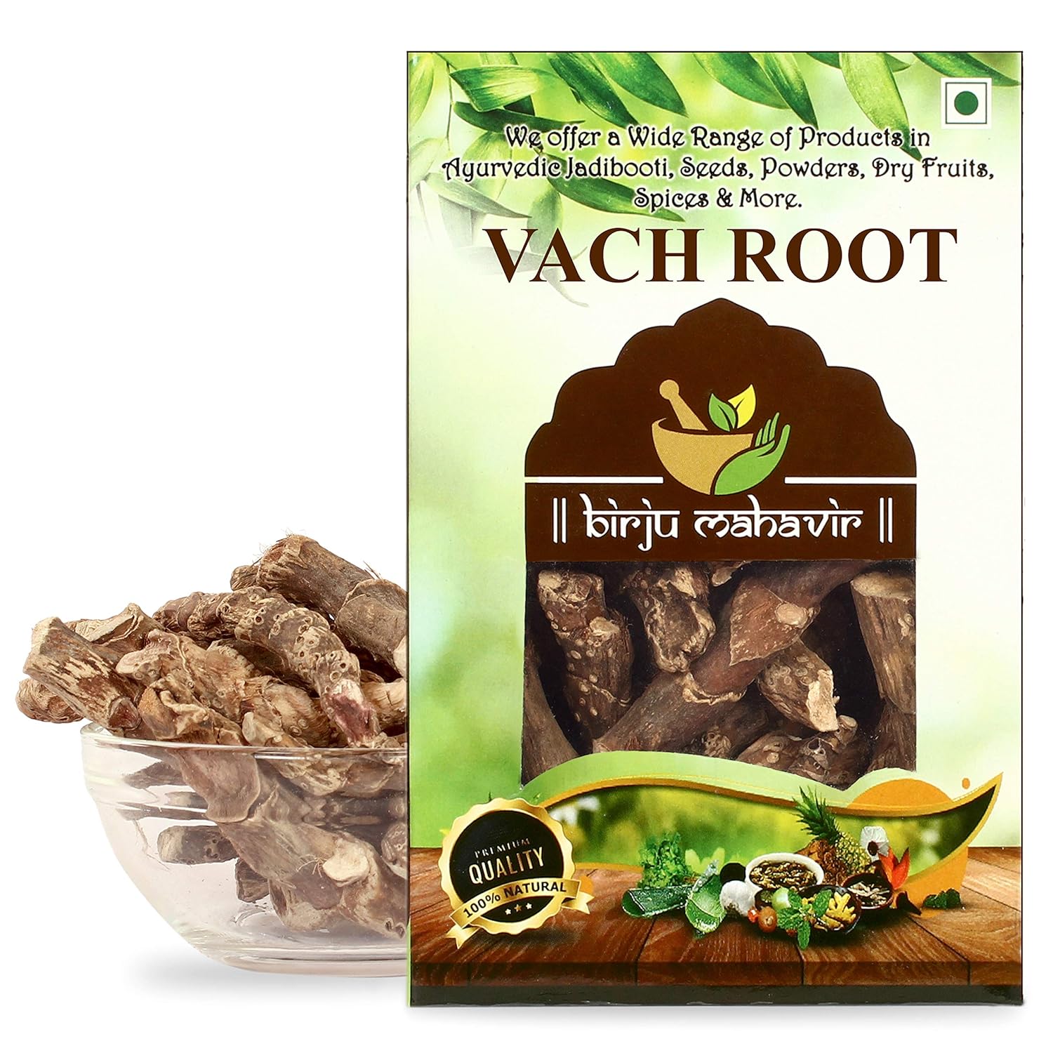 Buy Birju Mahavir 100 GR VACH - ACORUS CALAMUS - GUDBACH - GURBACH ...