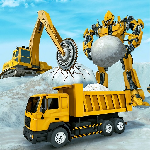 Snow Excavator Crane Simulator City Construction Bulldozer Plow Games:Amazon.de:Appstore for Android