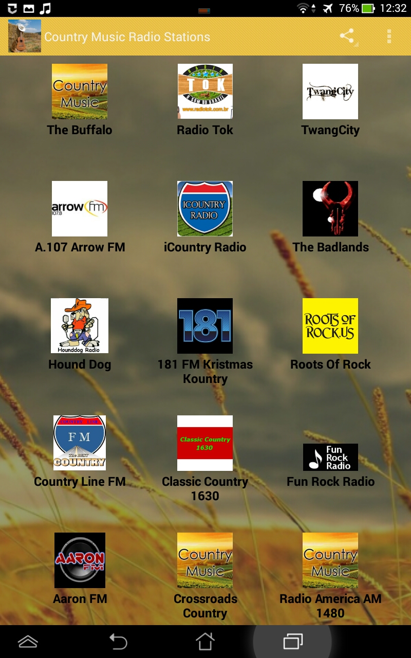 Country Music Radio Stations - App on Amazon Appstore