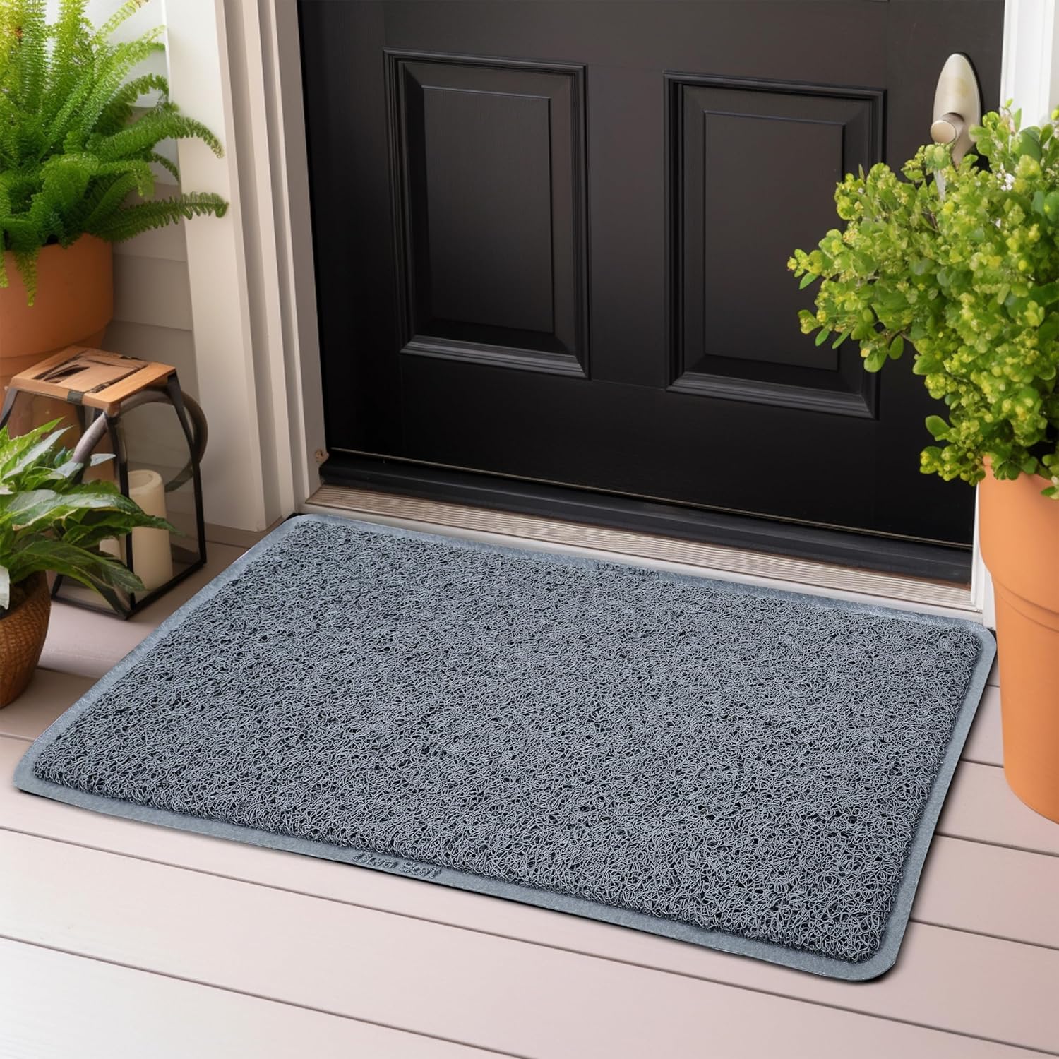 Buy DURO SOFT MATS Premium Non Slip PVC Door Mats for Home Entrance ...