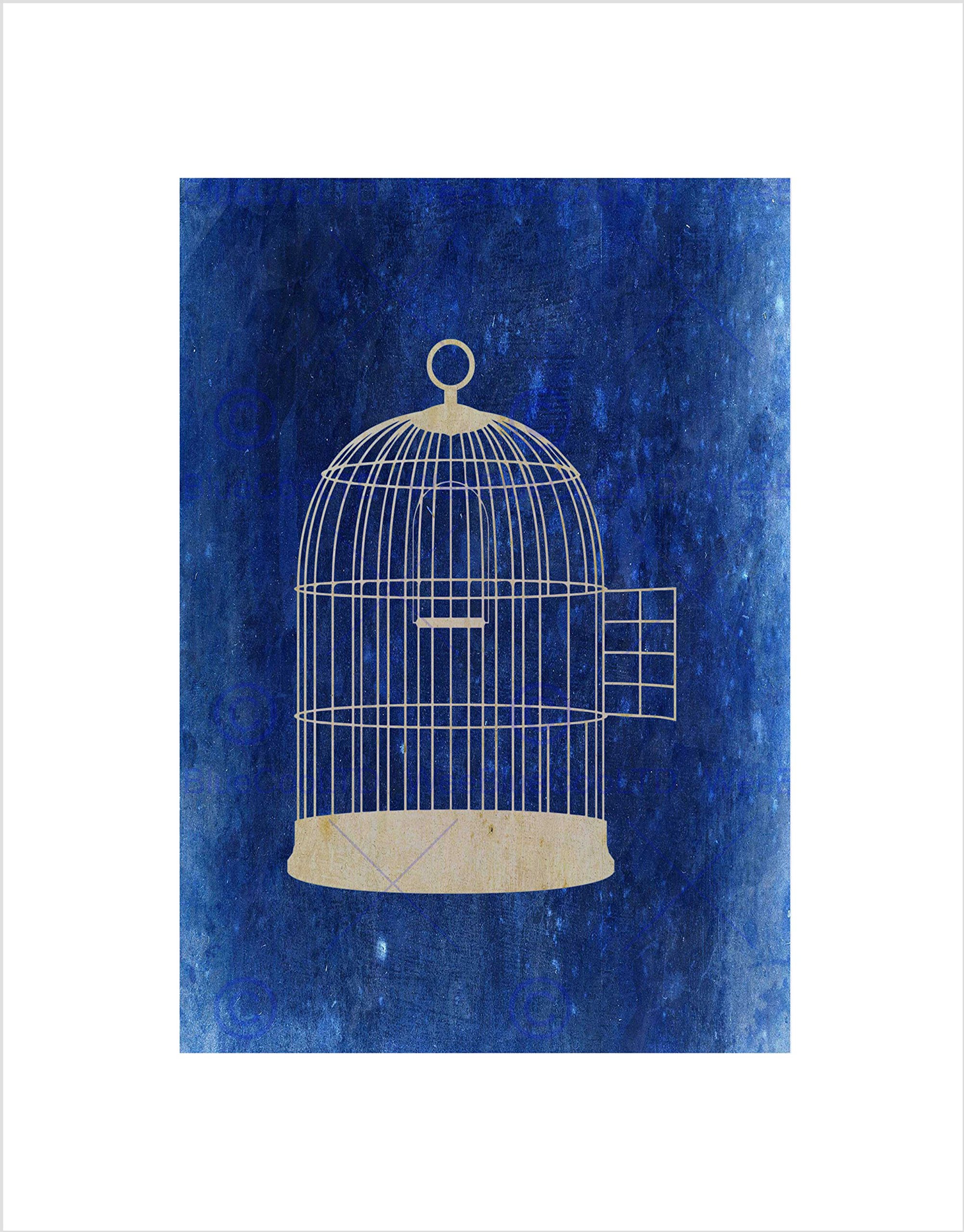 Caged Bird Art