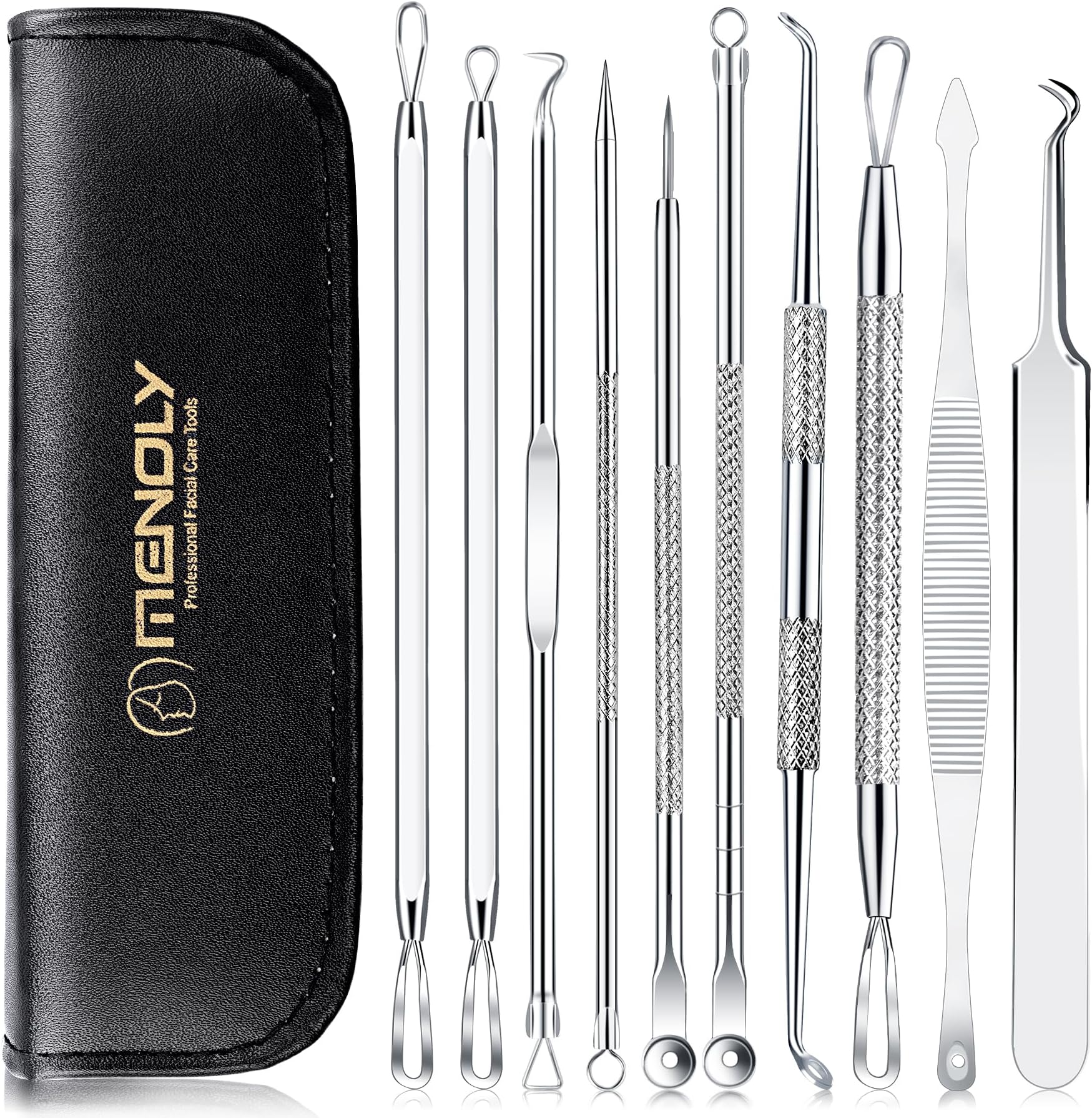 Amazon.com: Pimple Popper Tool Kit - Boxoyx 10 Pcs Blackhead Remover ...