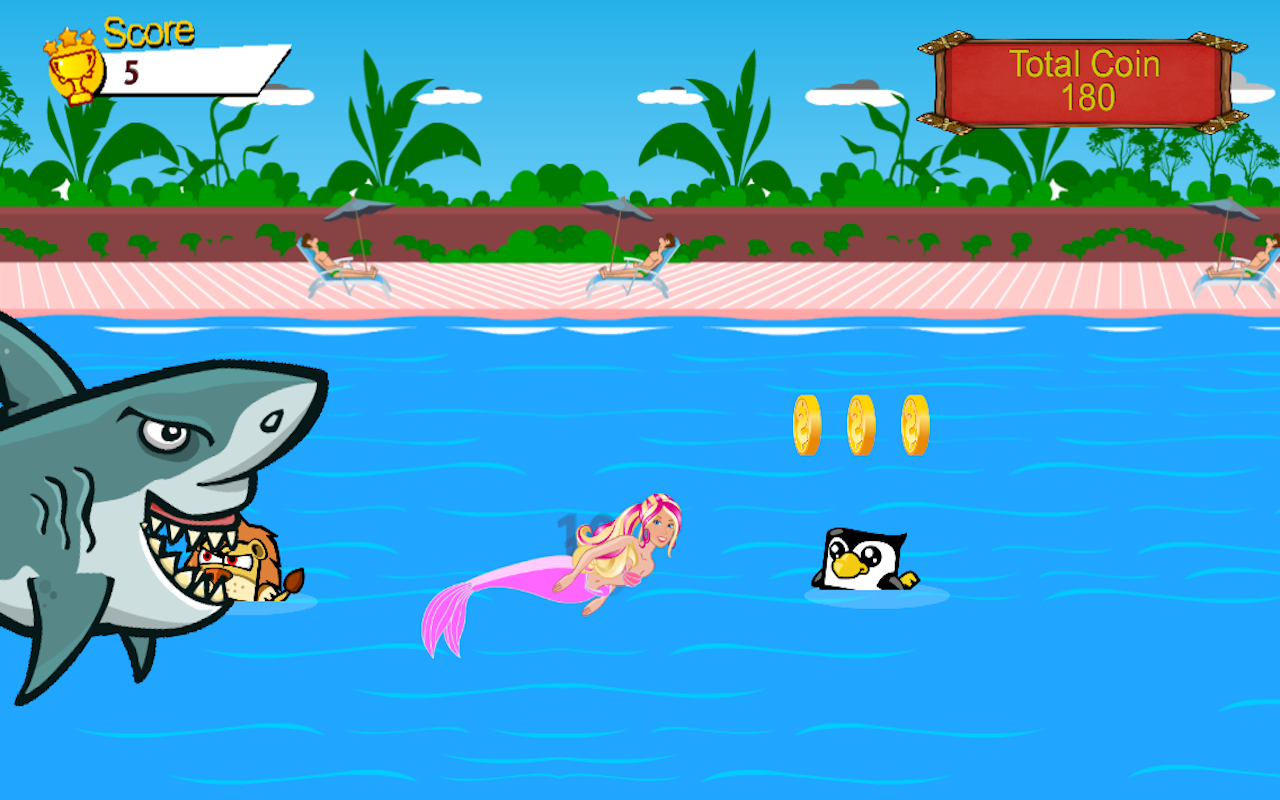 Princess Mermaid Little Jump - App on Amazon Appstore