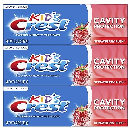 Amazon.com : Crest Kid's Cavity Protection Fluoride Toothpaste ...