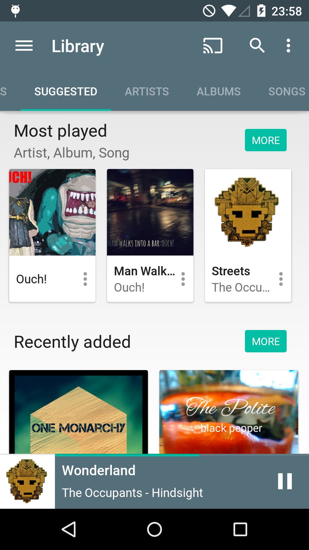 Shuttle+ Music Player - App on Amazon Appstore