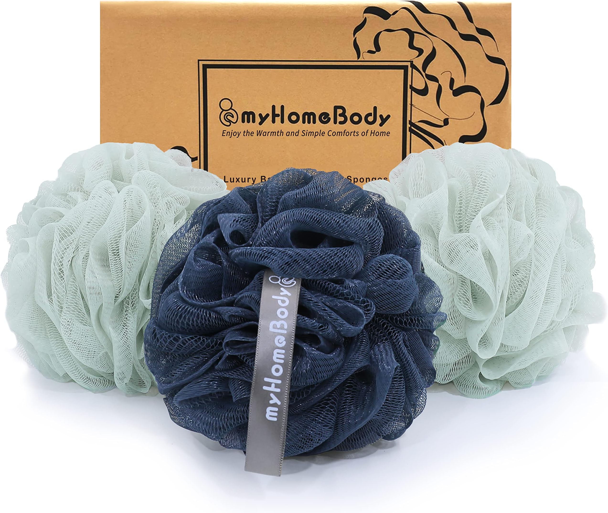 Amazon.com: Bath and Body Works Shower Sponge Cream Poof : Beauty ...