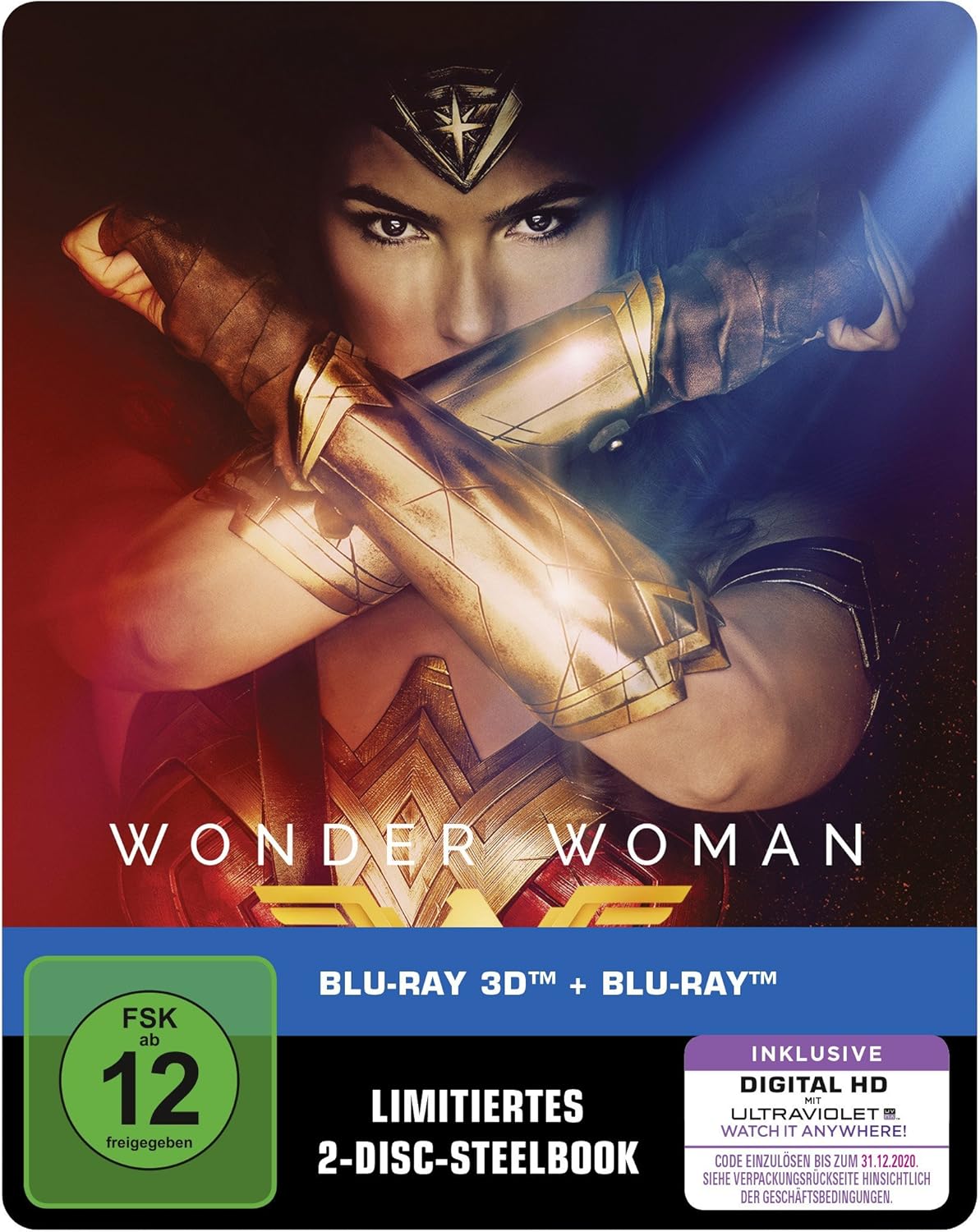 Wonder Woman Steelbook (Limited Edition Exclusive to Amazon.de) [3D Blu ...