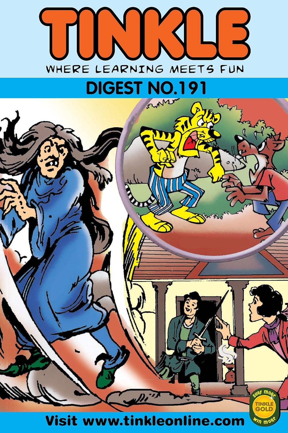 Buy Tinkle Digest No.191 Book Online at Low Prices in India | Tinkle ...