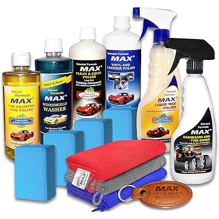 3M Large Car Care Kit | Car Shampoo | Tyre Dresser | Dashboard Dresser ...