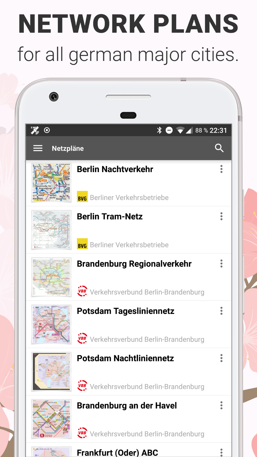 Öffi - Travel planner. Stations, timetables and navigation. King of ...