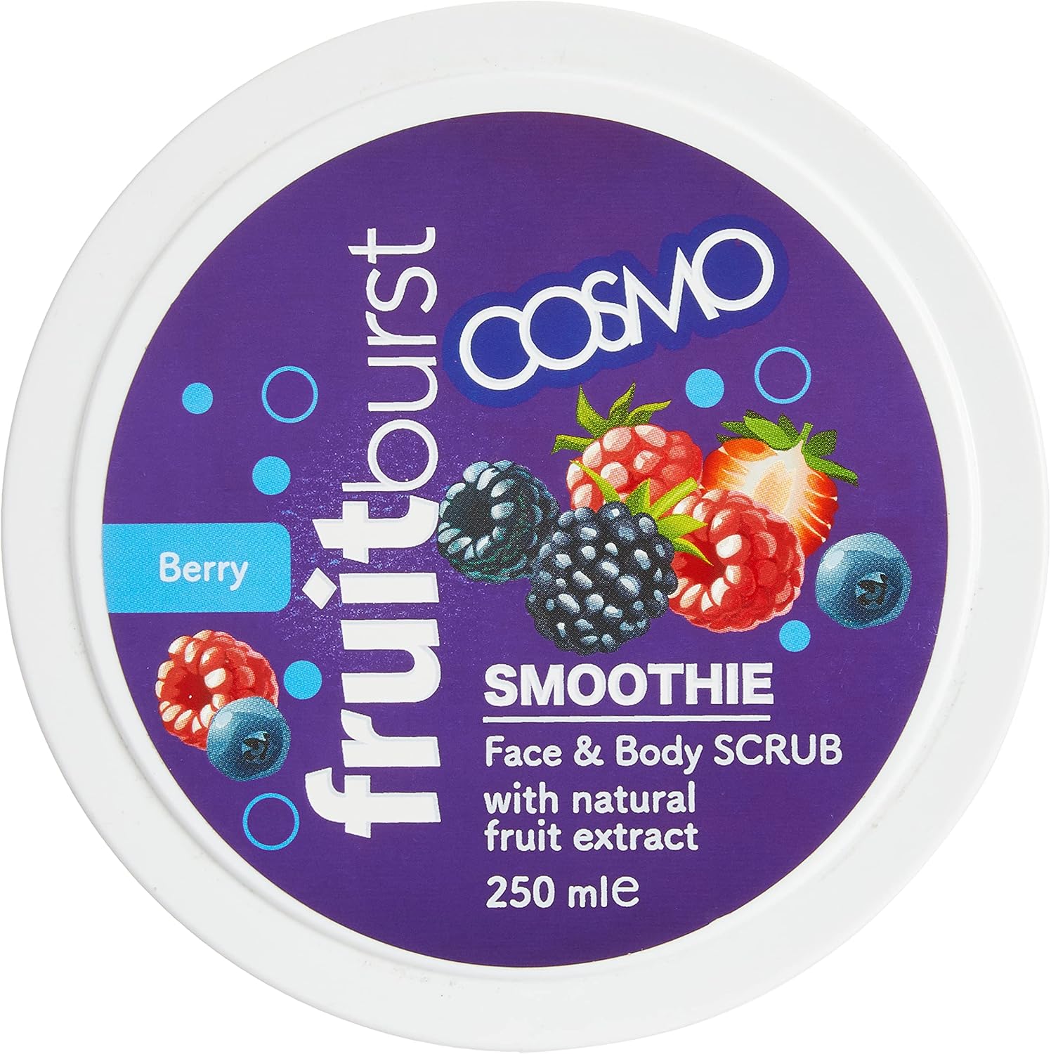 cosmo cosmetics Fruitburst Berry Scrub 250ml : Buy Online at Best Price ...