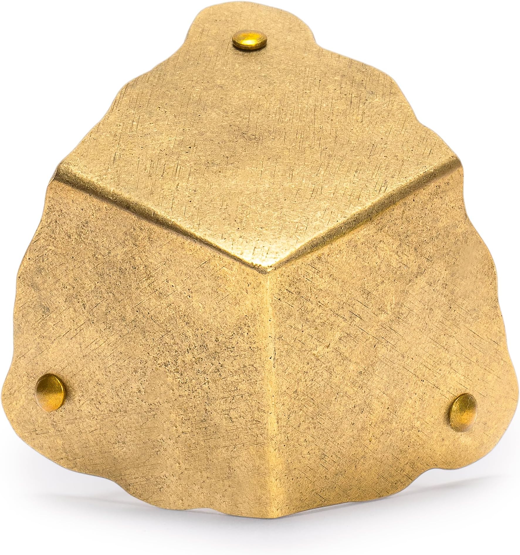 Amazon.com: WOODRIVER Brass Trunk Corners Edge Length 1" : Tools & Home ...