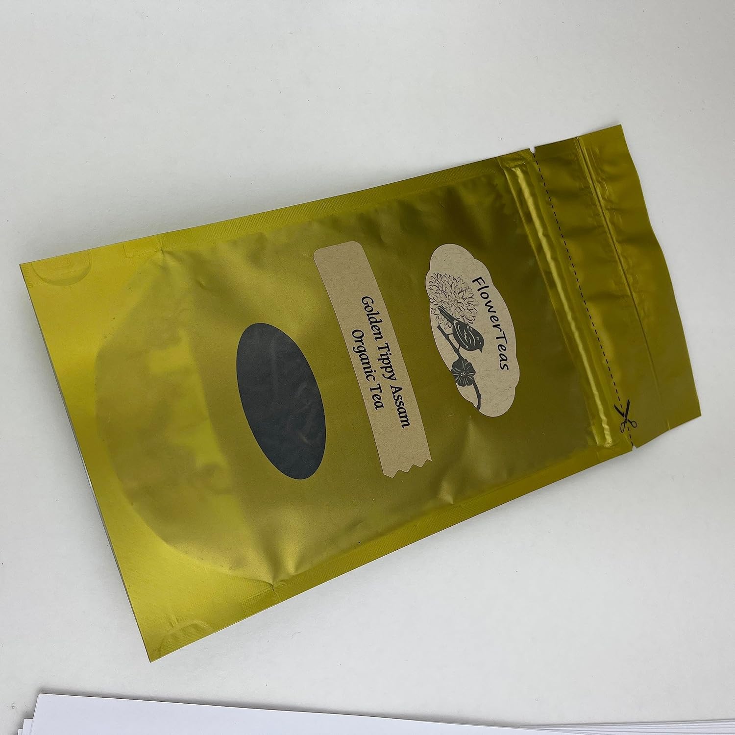 Amazon.com : FlowerTeas Golden Tippy Assam Loose Leaf Black Tea 1 oz (1 ...