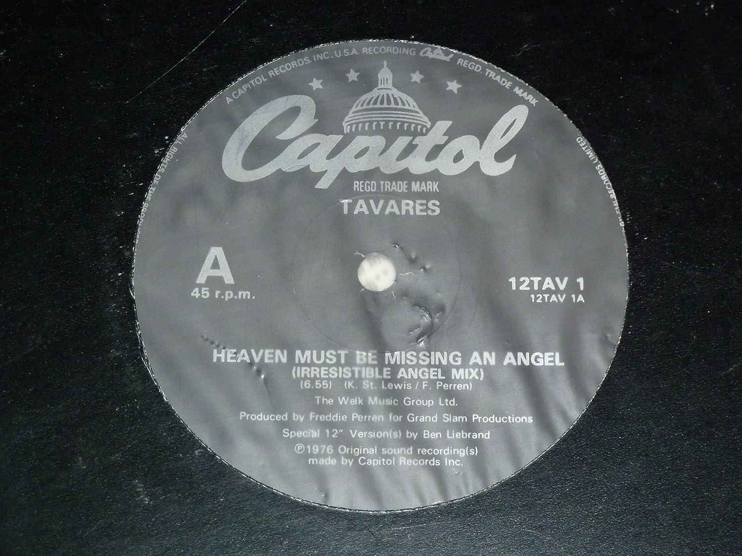 Tavares - Heaven Must Be Missing An Angel (Irresistible Angel Mix ...