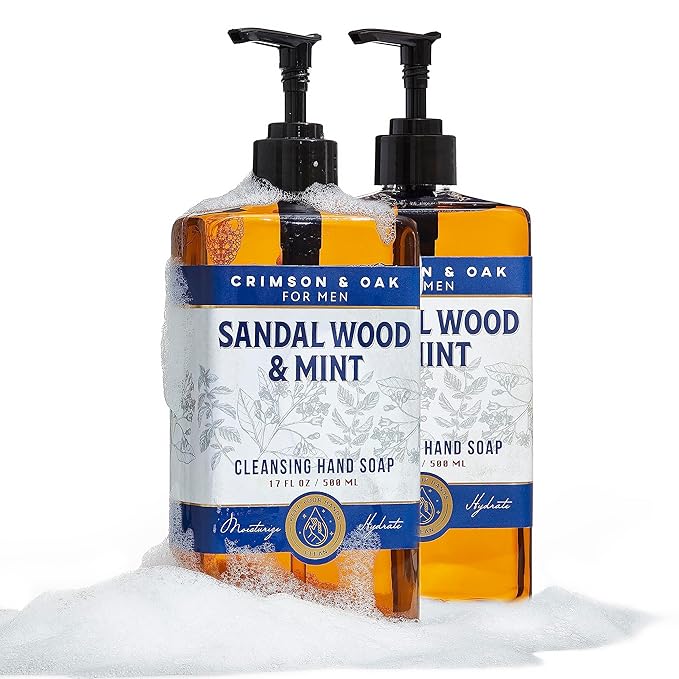 Amazon.com : Body Prescriptions Crimson & Oak Men's Deep Cleansing Hand ...