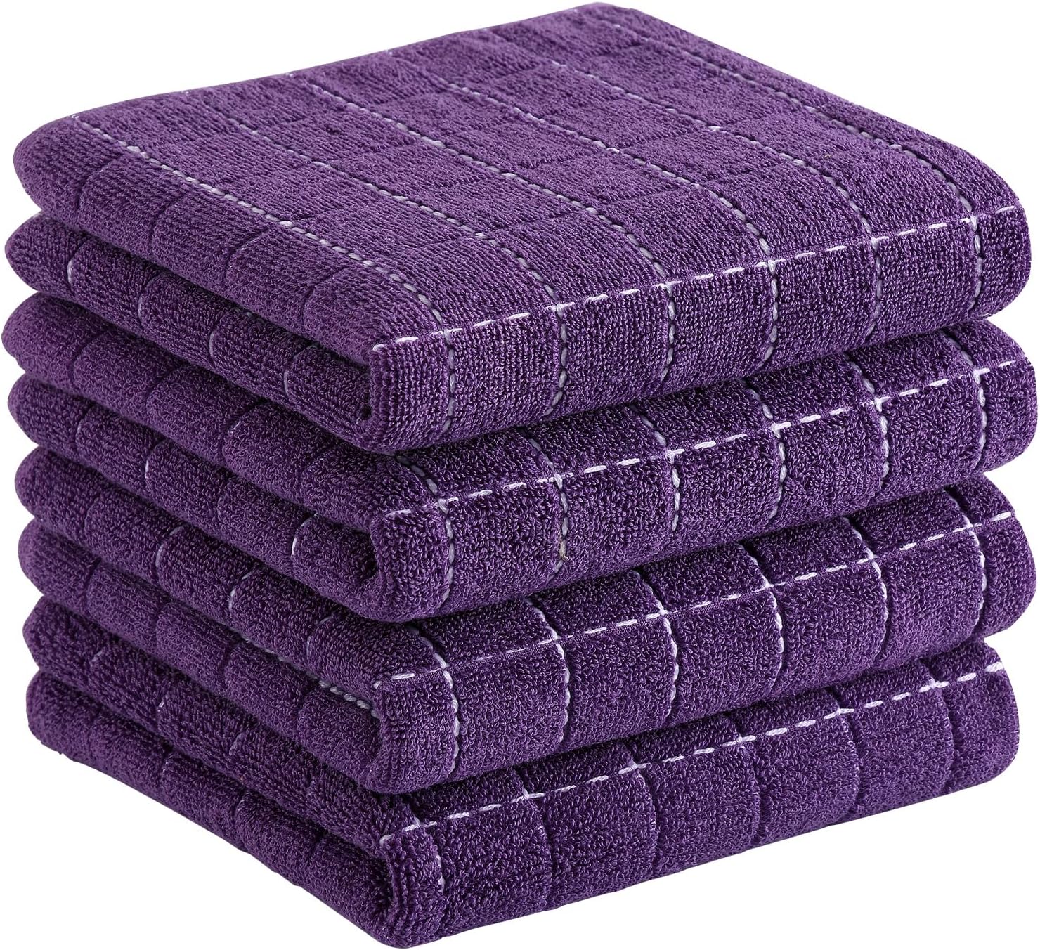 Amazon.com: Hiera Home Kitchen Towels - Ultra Soft Cotton and Super ...