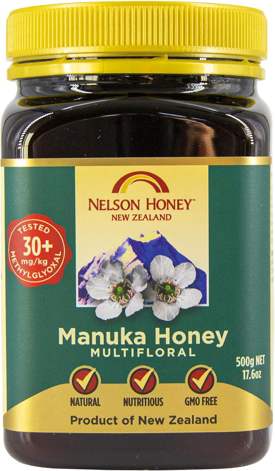 Miel Manuka Honey Nelson 30+ 500g : Amazon.fr: Epicerie