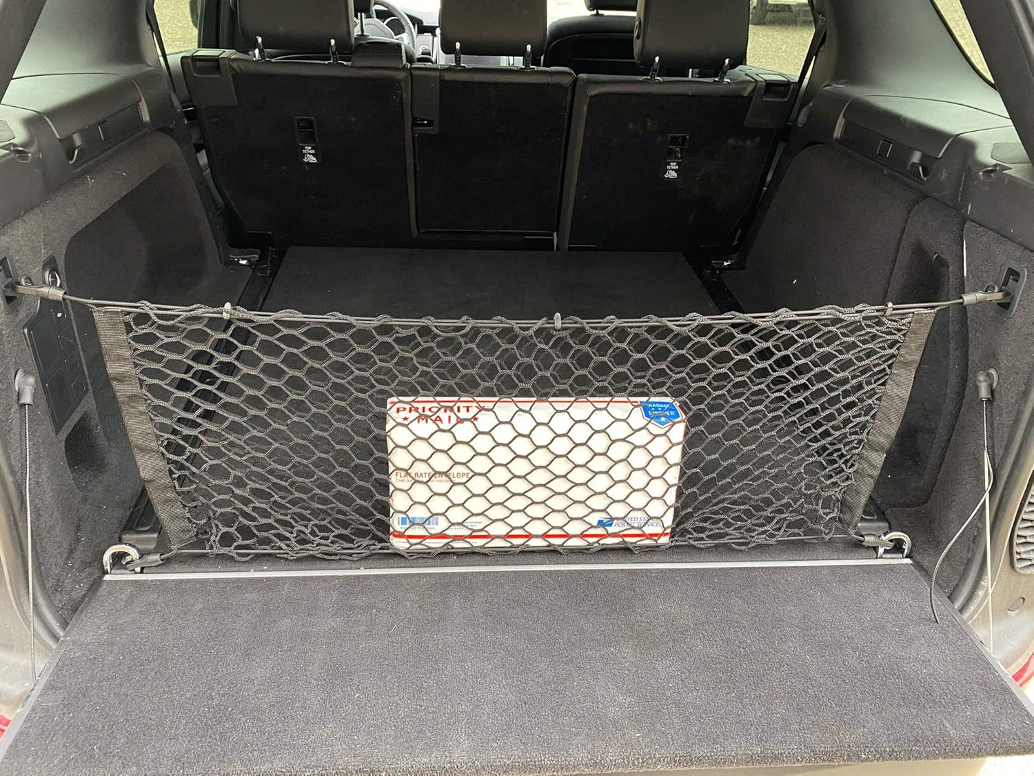 Amazon.com: Trunk Envelope Style Automotive Elastic Mesh Cargo Net for ...