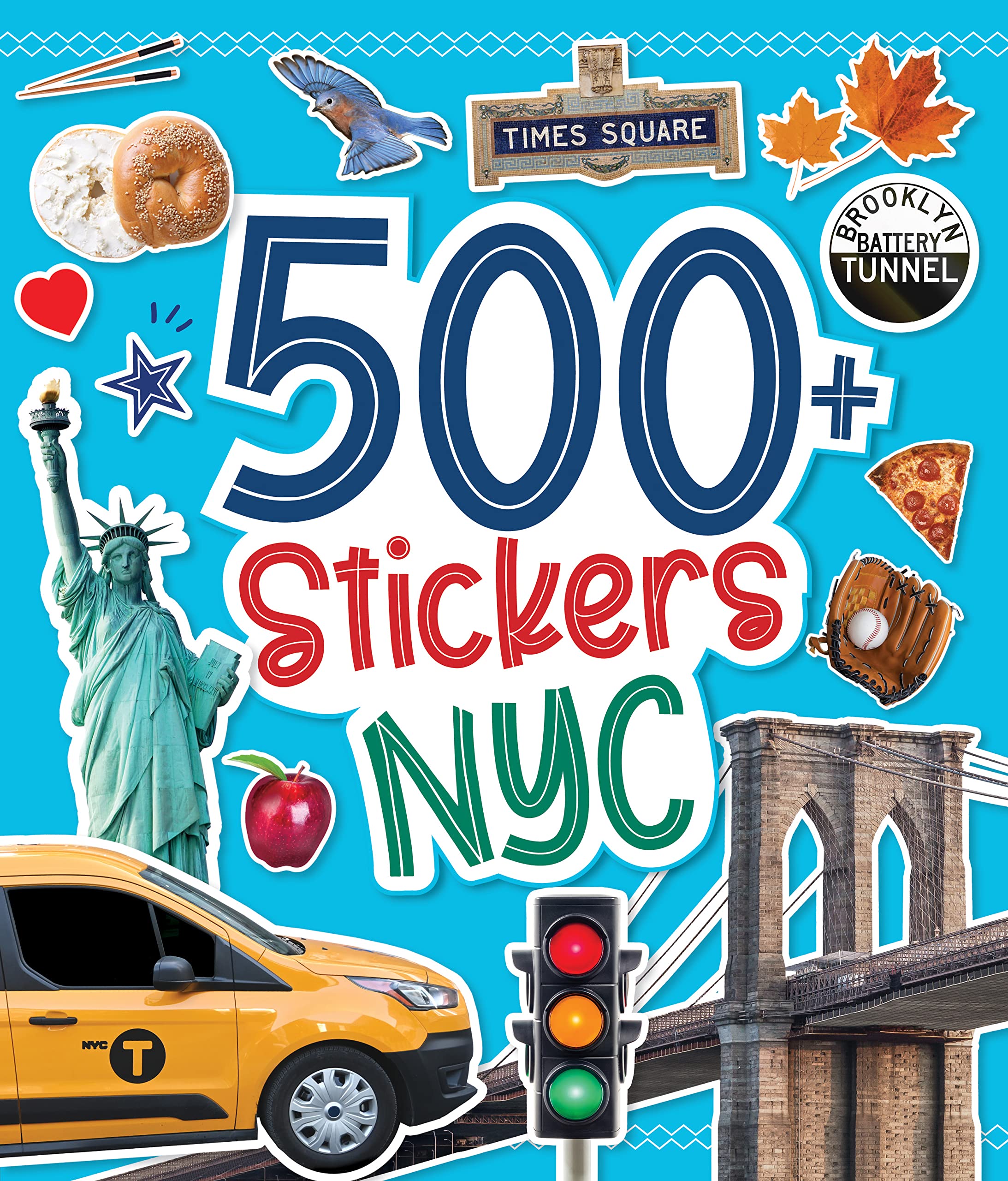 500 Stickers: NYC: duopress labs: 9781728279503: Amazon.com: Books