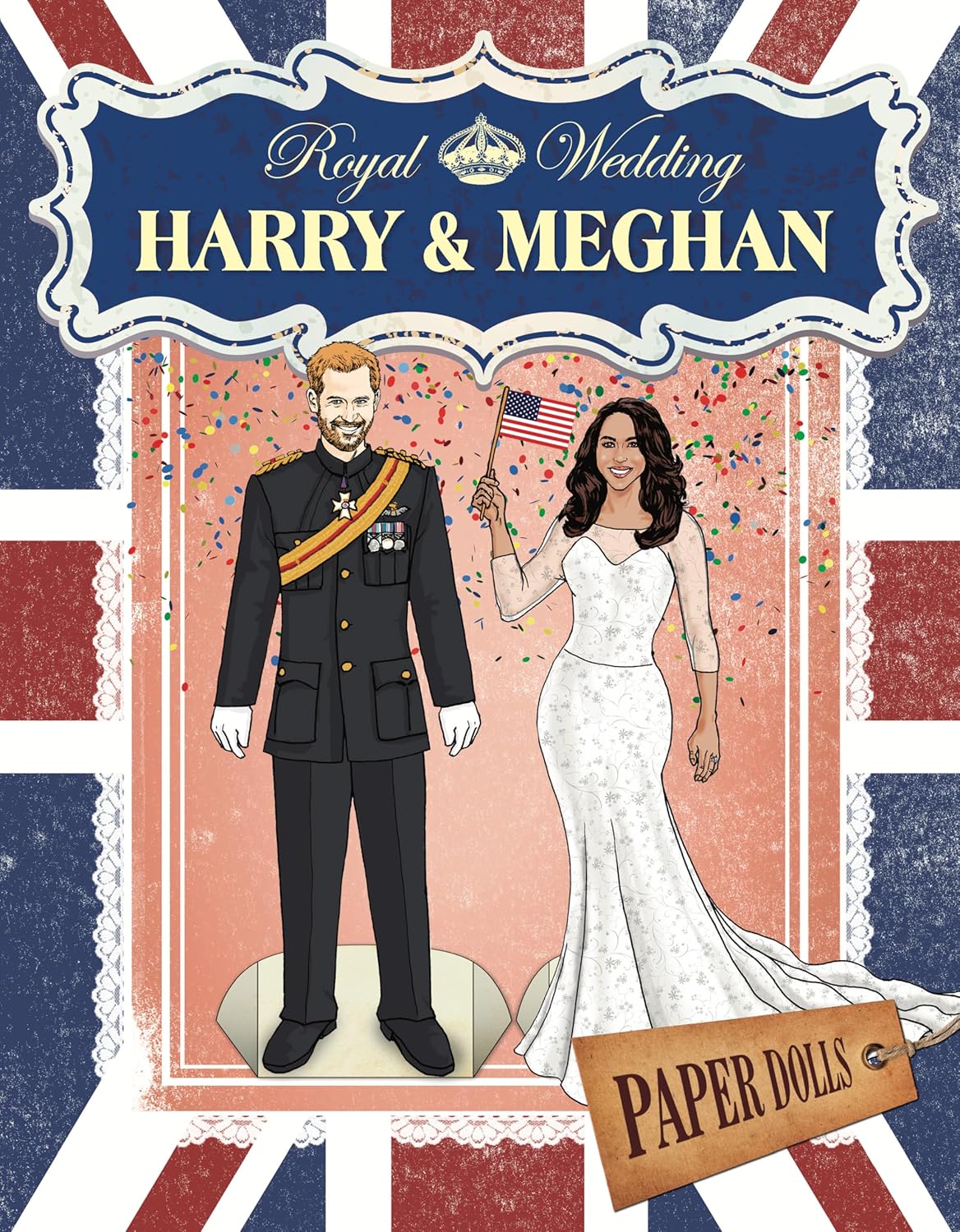 Royal Wedding: Harry & Meghan Paper Dolls: Random House: 9780525707226 ...