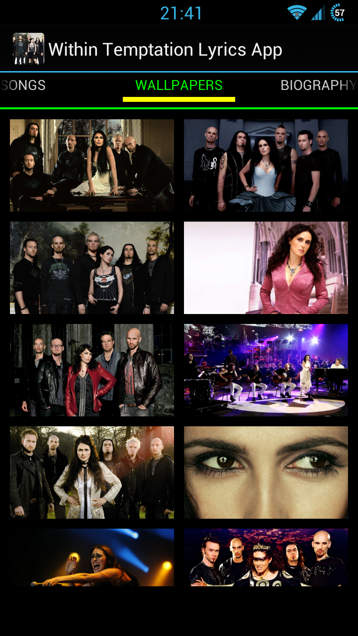 Within Temptation Lyrics App - App on Amazon Appstore