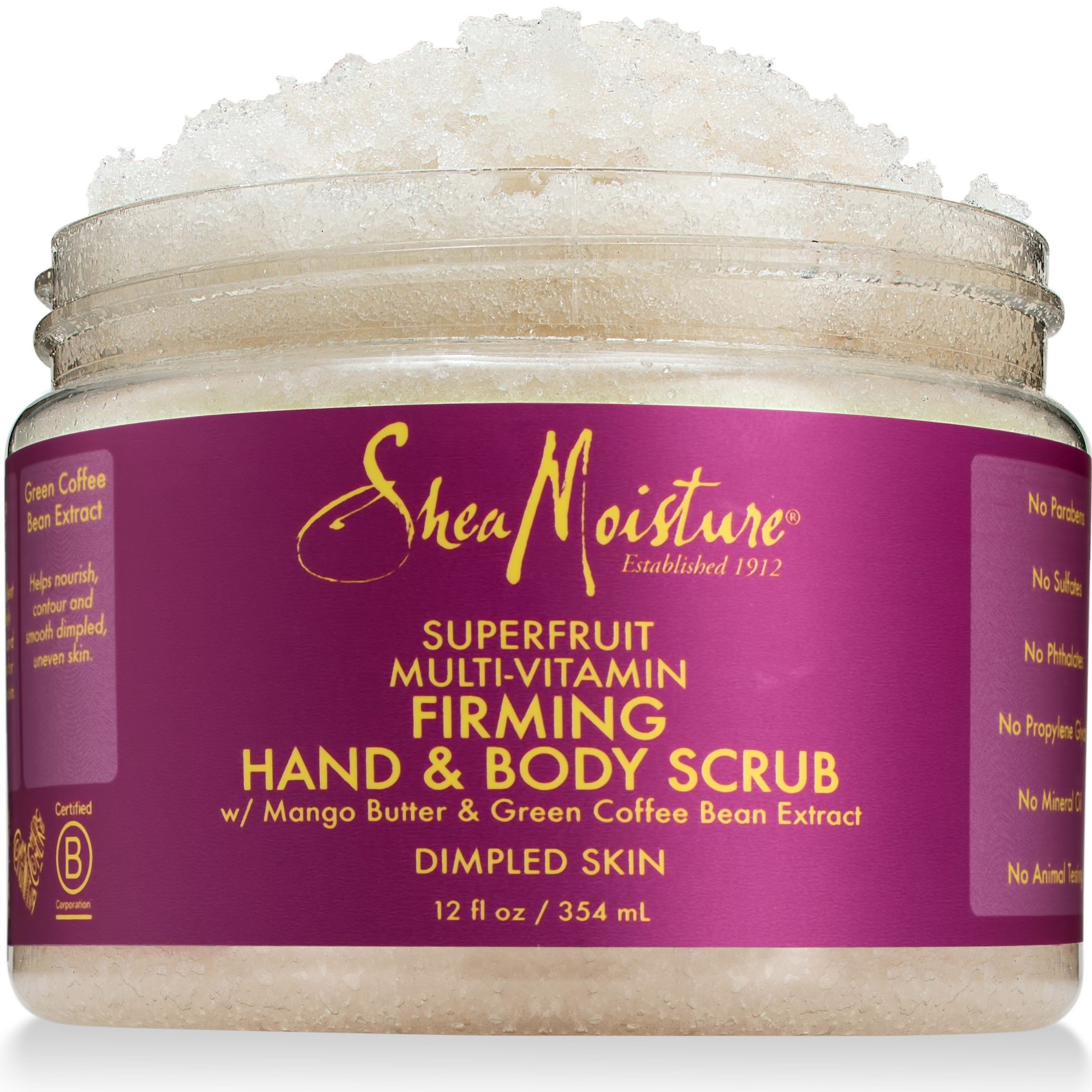 Amazon.com : SheaMoisture 12 oz SuperFruit Complex Hand & Body Scrub ...