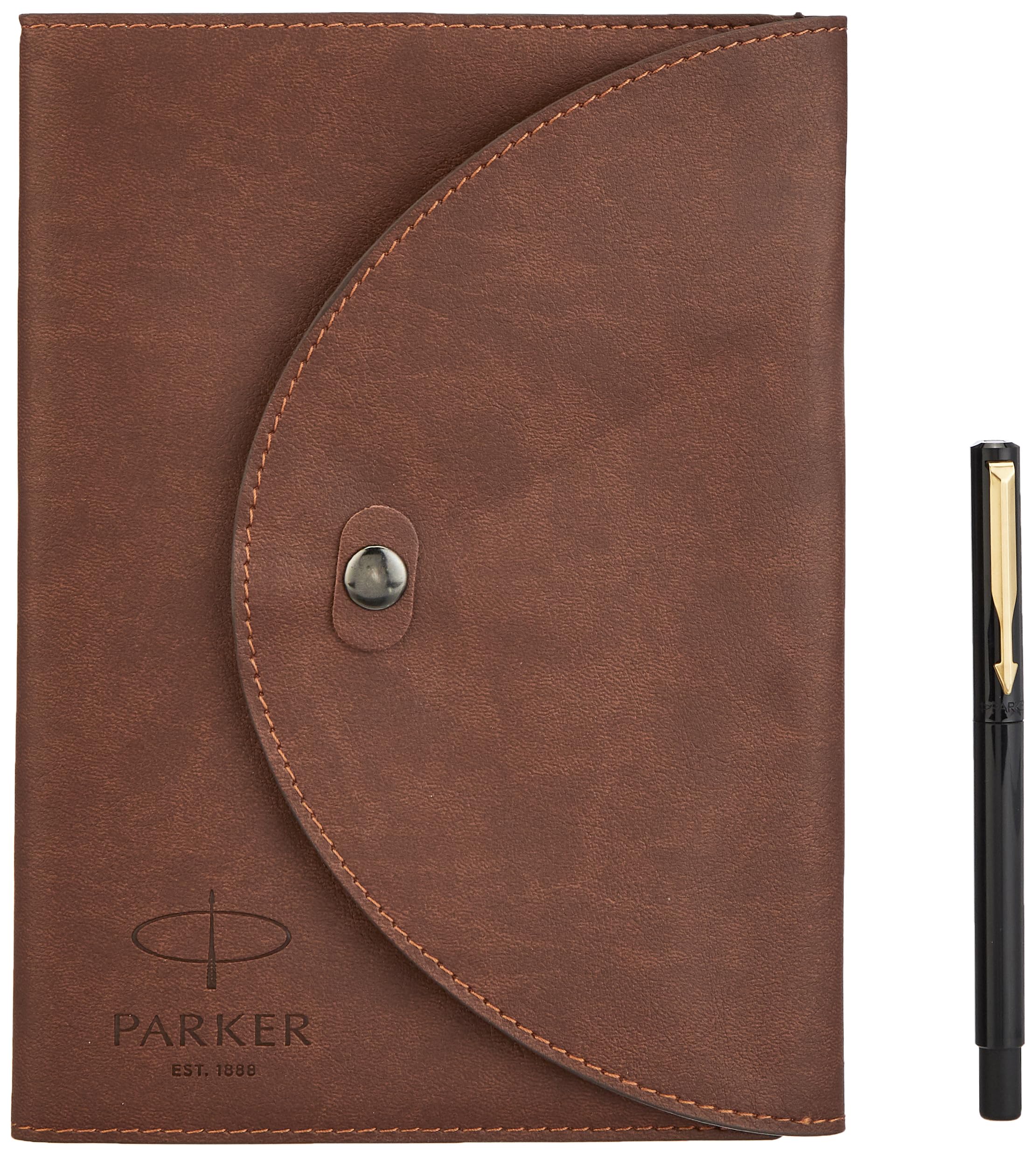 Parker Gift Set | Vector Standard Metallic Blue Gold Trim Roller Ball ...