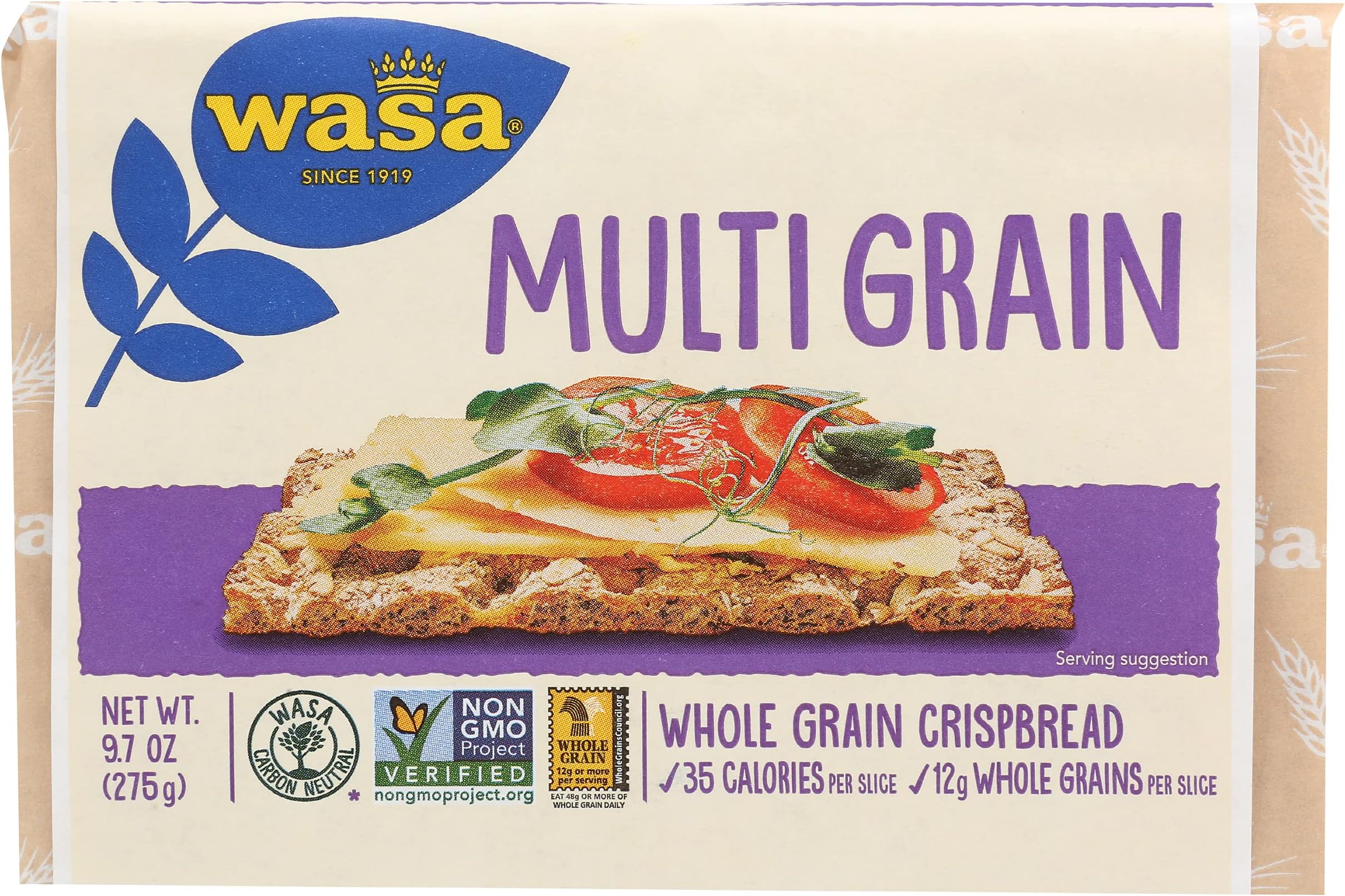 Amazon.com: Wasa Multigrain Crispbread, 9.7 oz