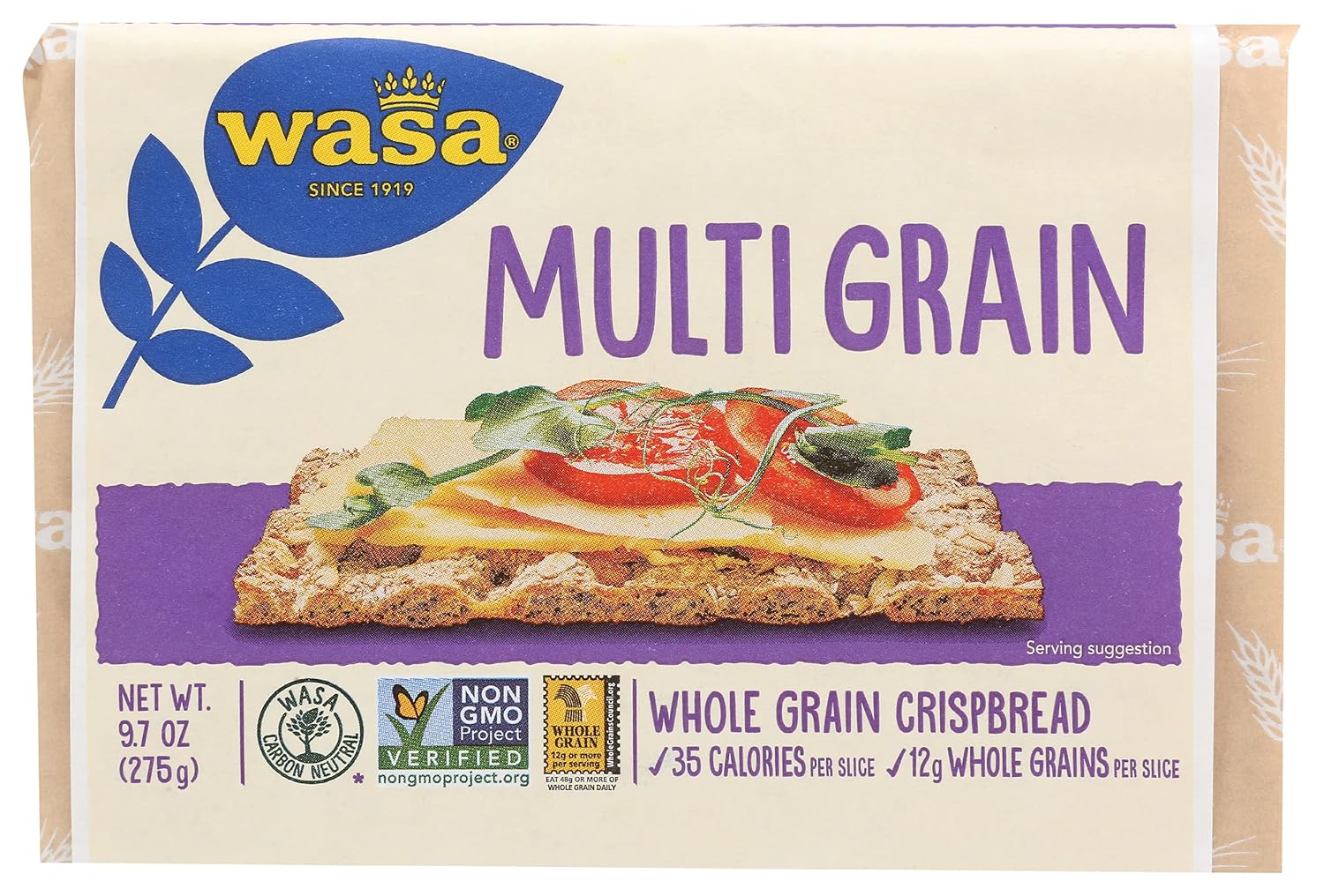 Amazon.com: Wasa Multigrain Crispbread, 9.7 oz