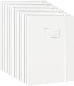 Amazon.com : JiaWei White File Folders, 12 Packs of Project Folders, A4 ...
