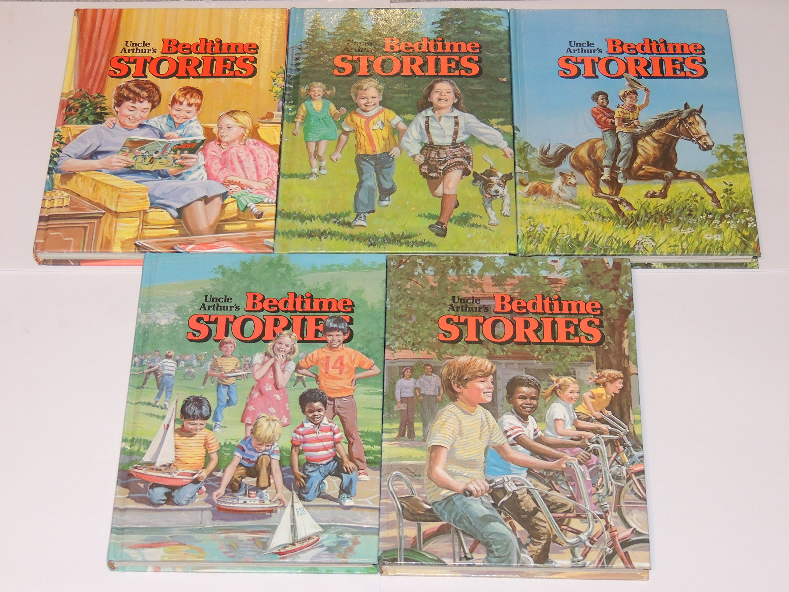 UNCLE ARTHUR'S BEDTIME STORIES 5 Volume Complete Set: Arthur, Uncle ...