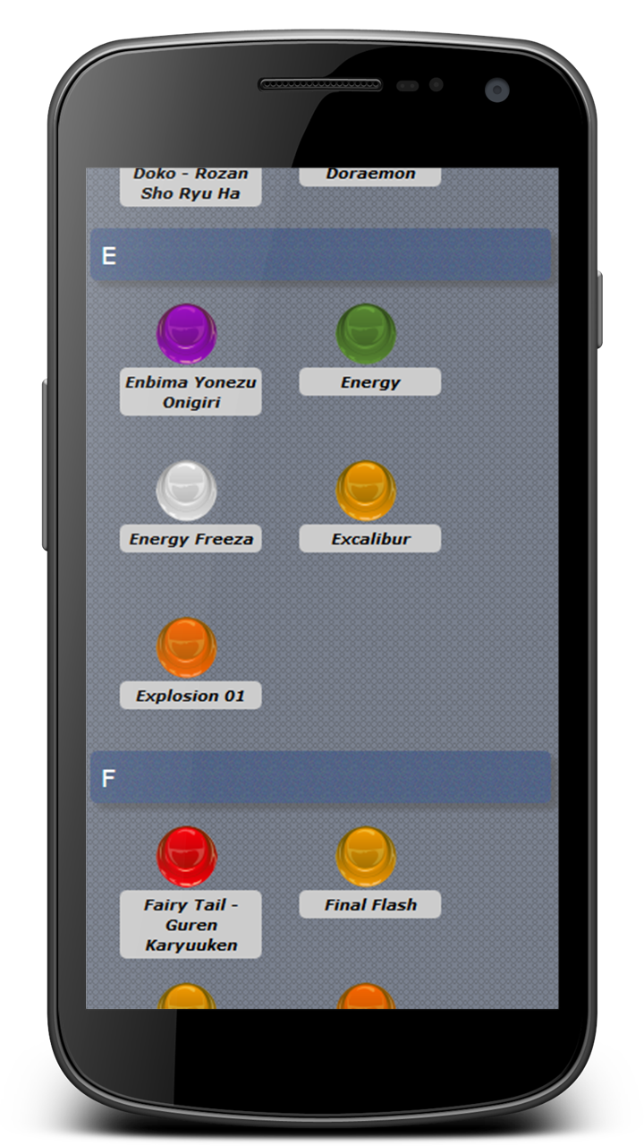 Instant Buttons Anime X - App on Amazon Appstore