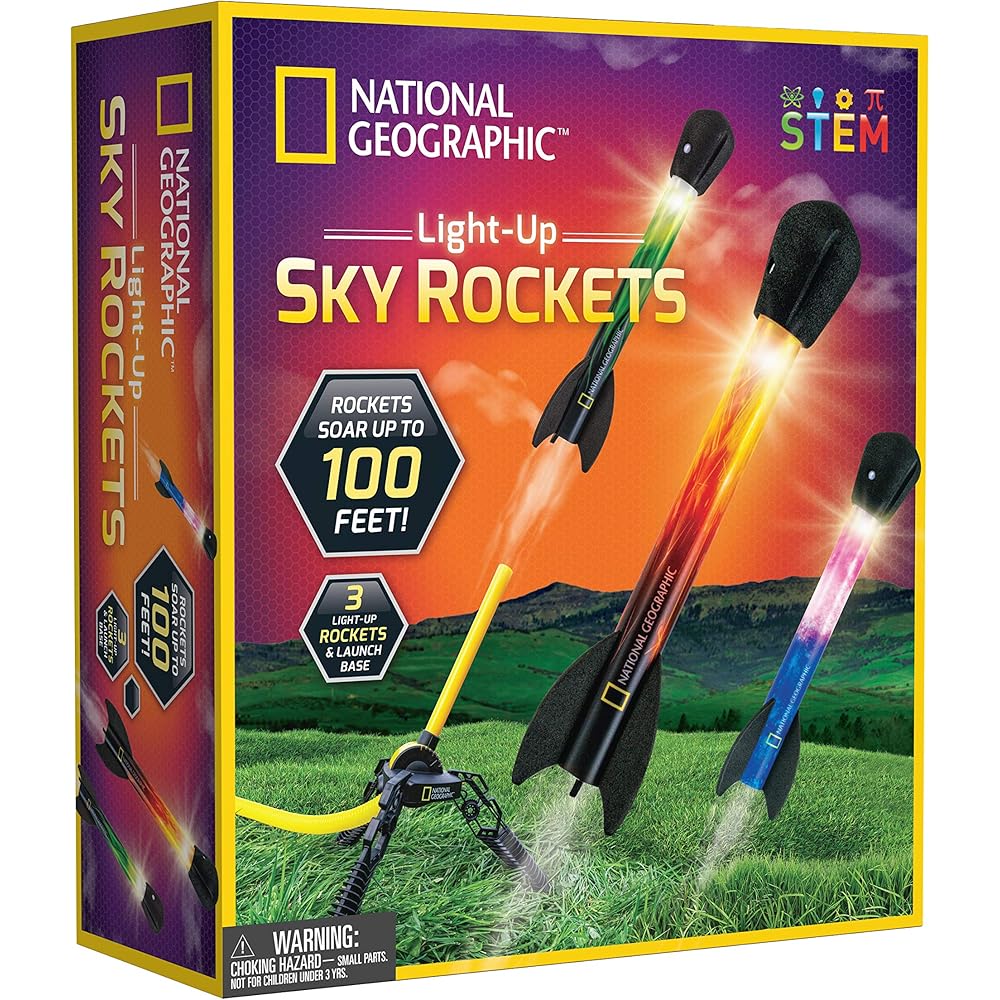 $5/mo - Finance NATIONAL GEOGRAPHIC Air Rocket Toy – Ultimate LED ...