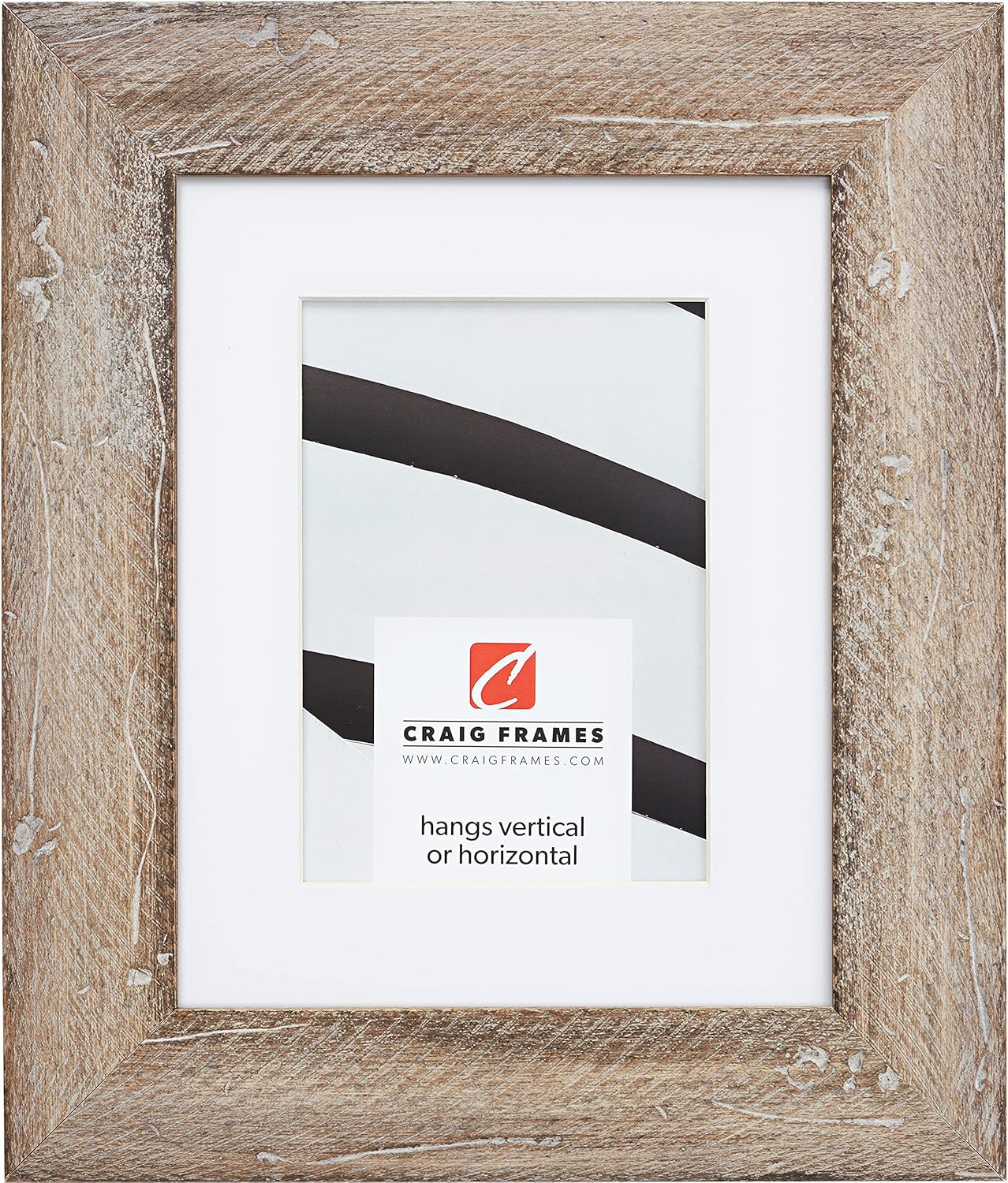 Amazon.com - Craig Frames Hatteras, 11 x 14 Inch Picture Frame Matted ...