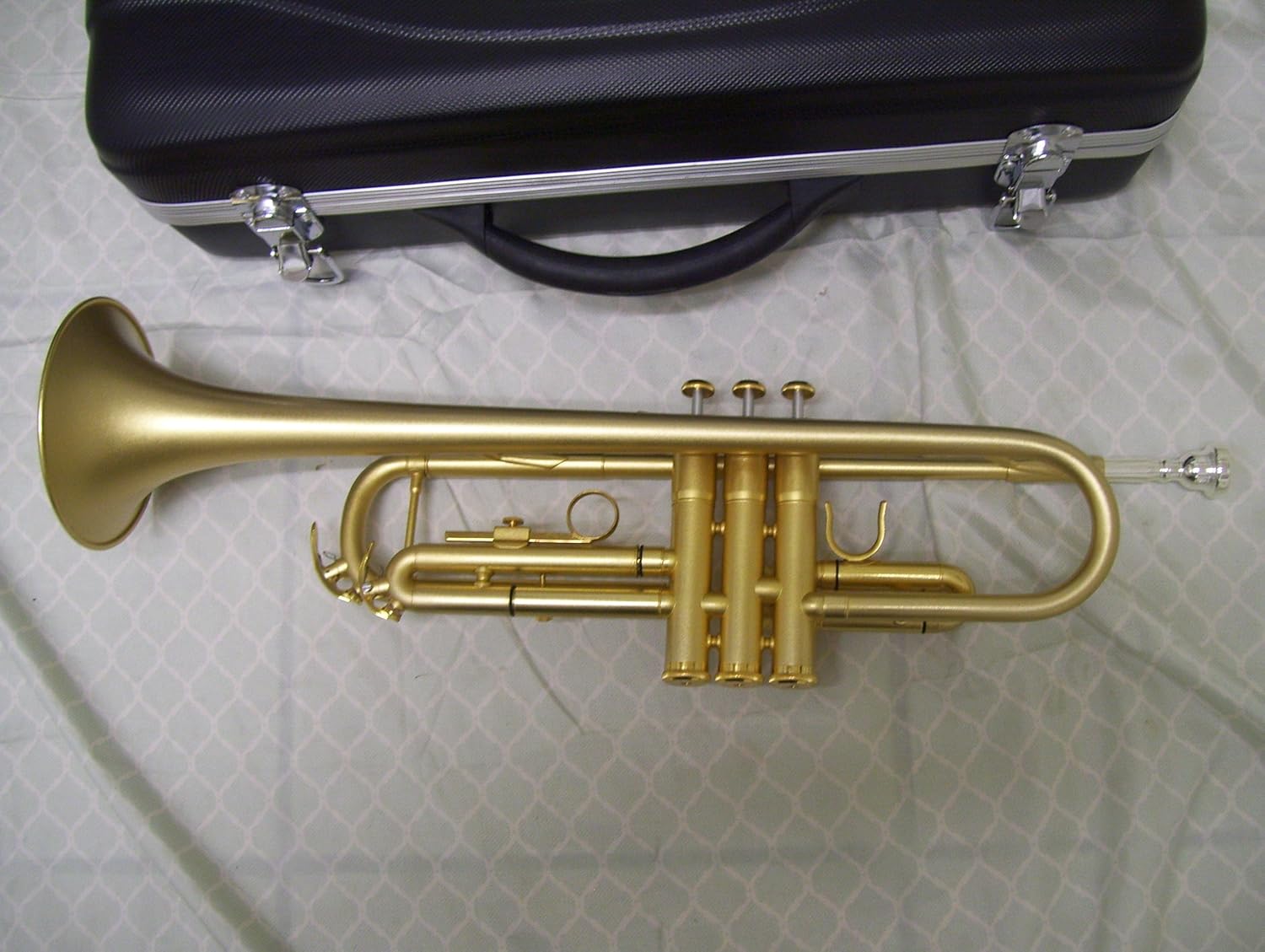 Amazon.com: Gold trumpet with case and mouthpiece : Musical Instruments
