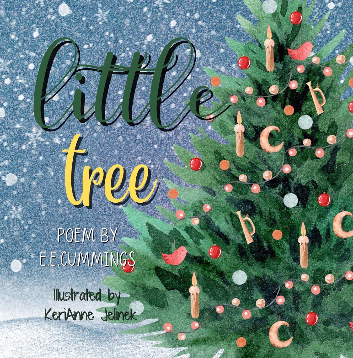 Amazon.com: little tree: Poem by e.e. cummings - Christmas Poems for ...