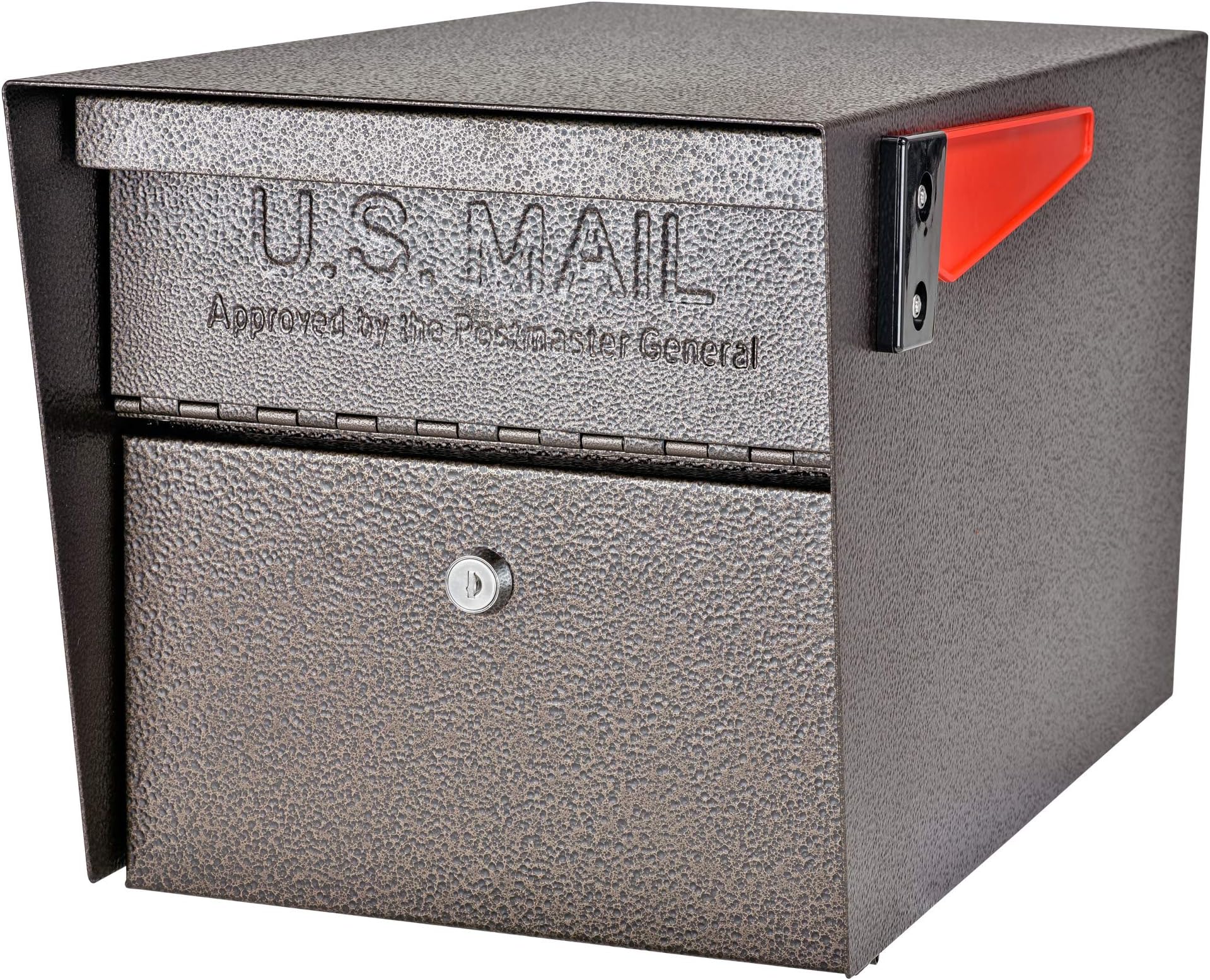 Amazon.com: Giantex Cast Aluminum Mailbox with Post - Locking ...