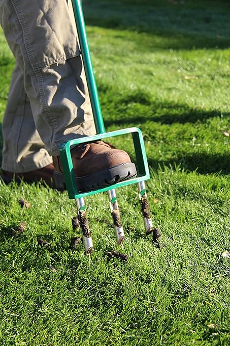 Amazon.com : Landzie Fork Lawn Aerator Manual Coring Tool - 42 Inch ...