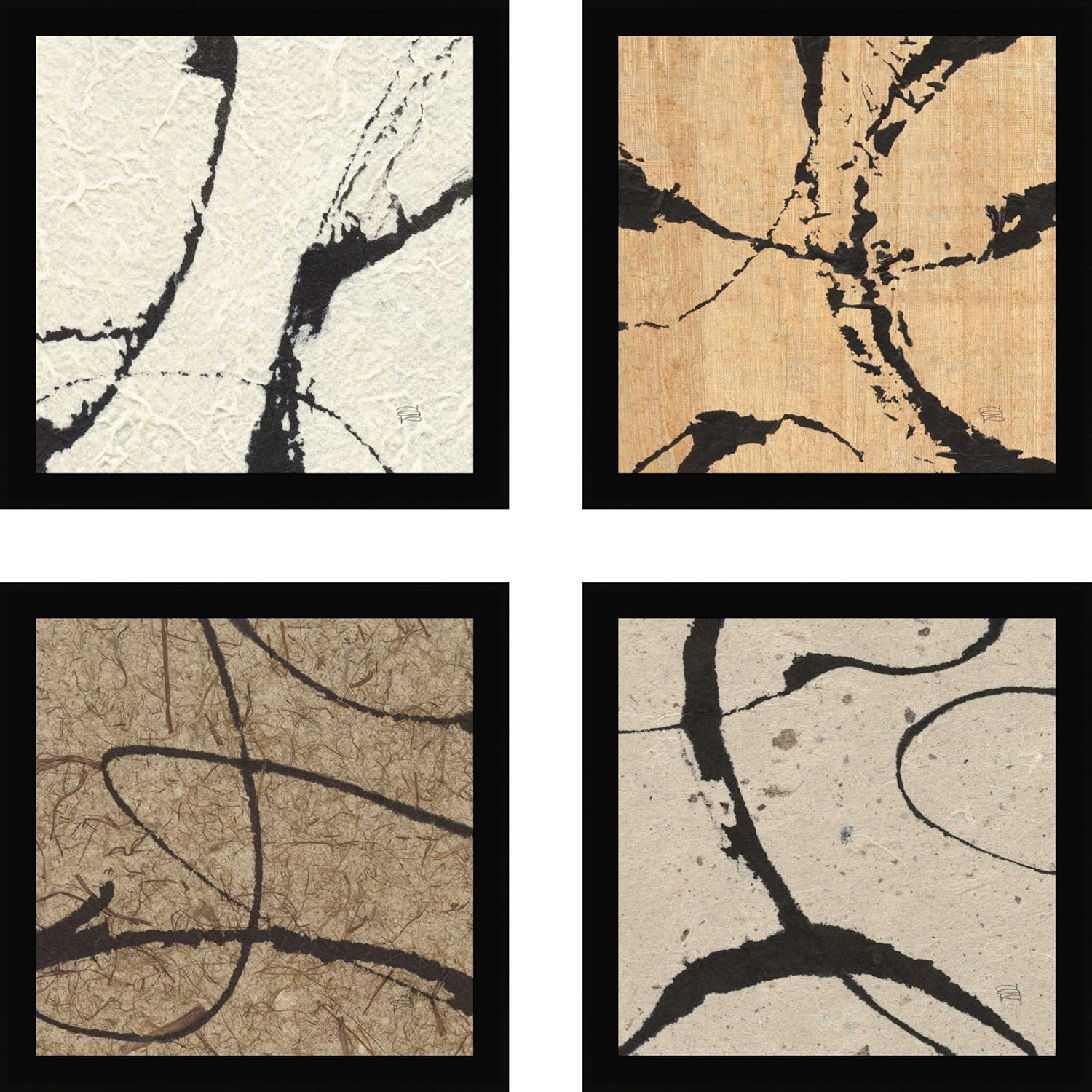 Amazon.com: Contemporary Scroll Square IV Created by Paschke, Chris ...