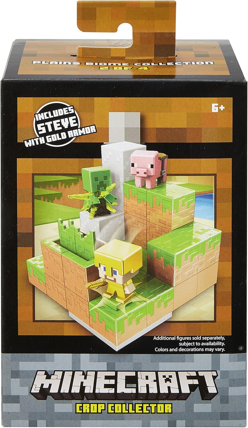 Minecraft Mini Figure Environment Set - Crop Collector : Amazon.co.uk ...