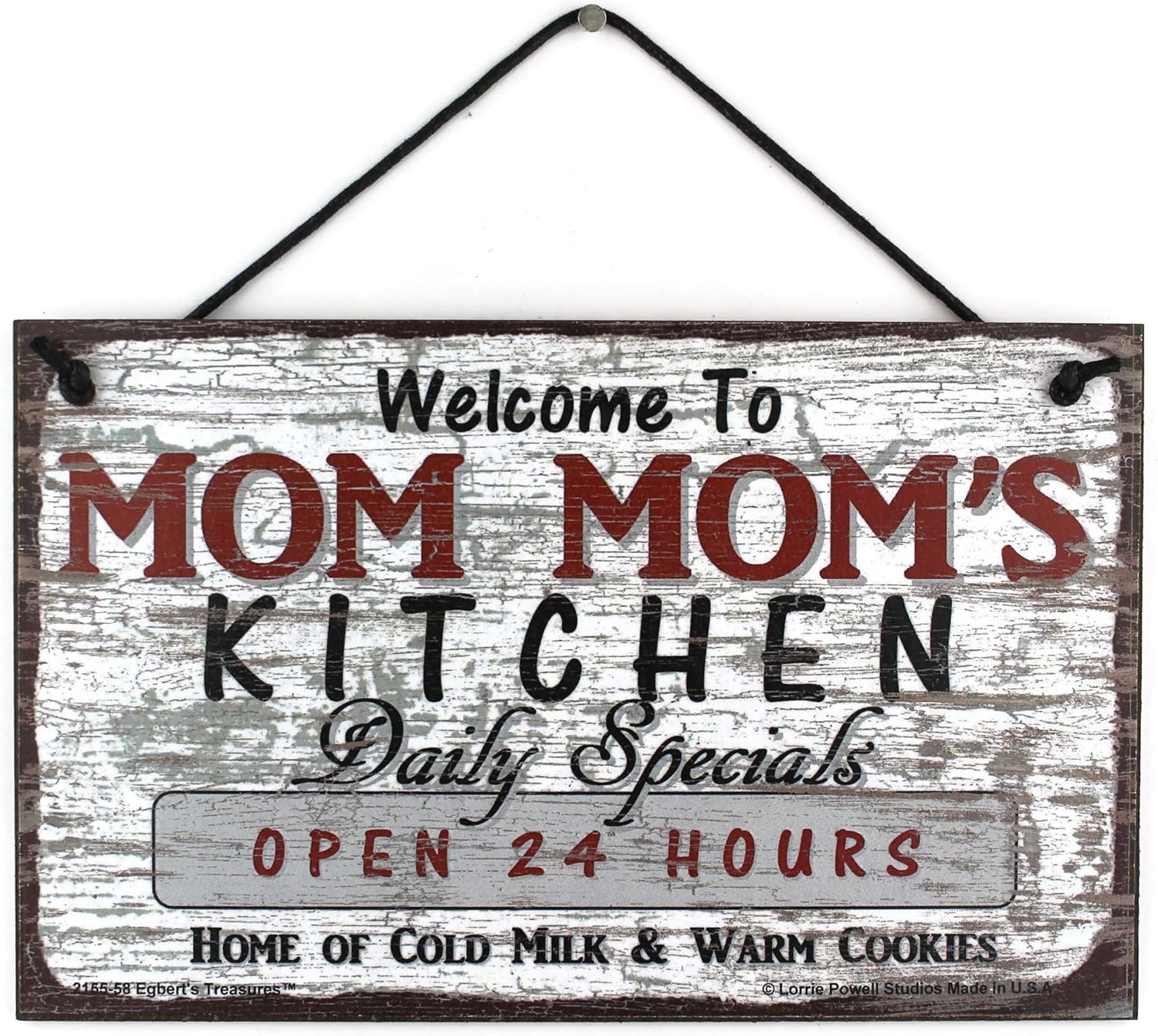 Amazon.com: 5x8 Vintage Style Sign Saying, "Welcome to MOM MOM'S ...